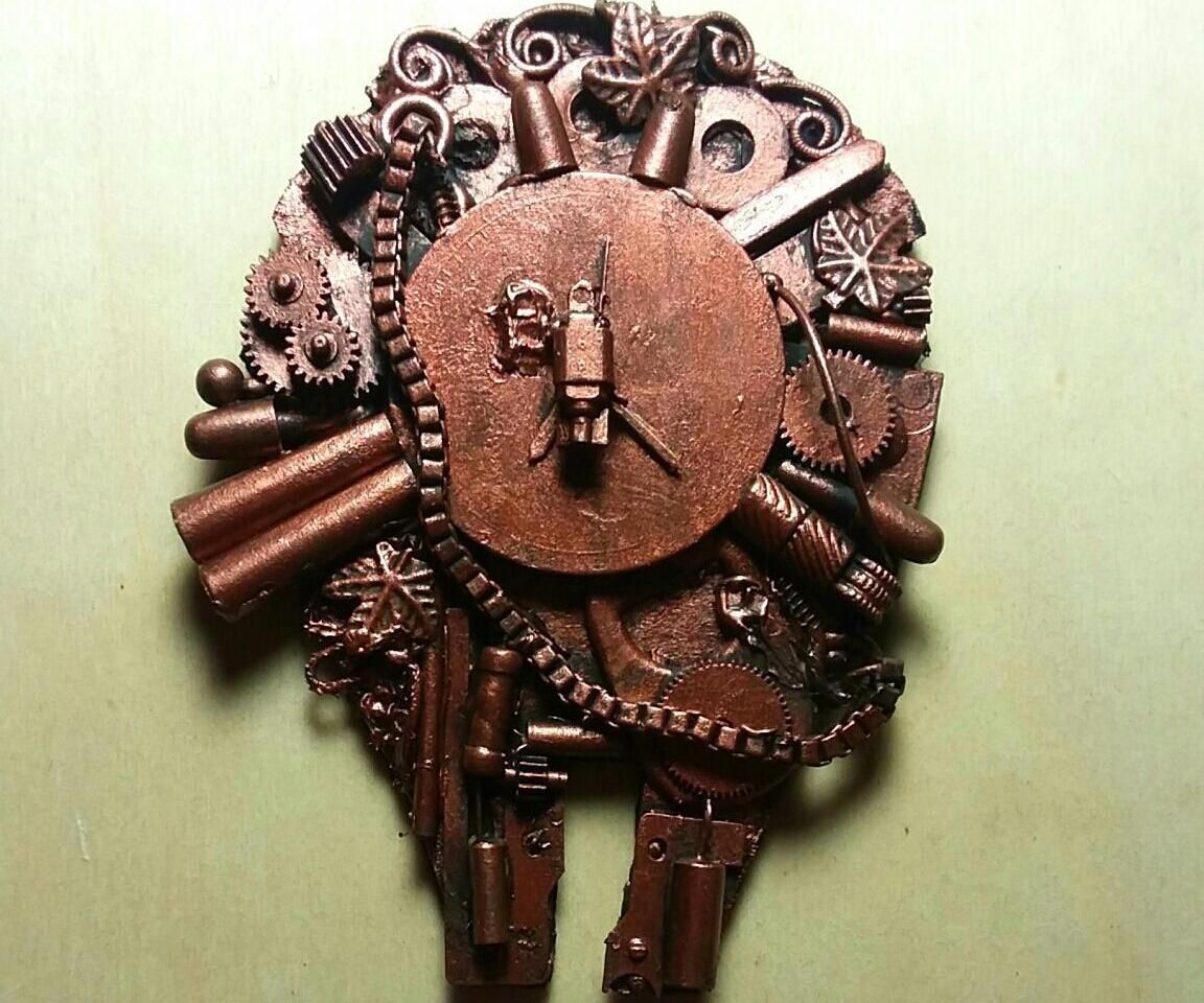 Steampunk Millennium Falcon Keychain : 5 Steps - Instructables