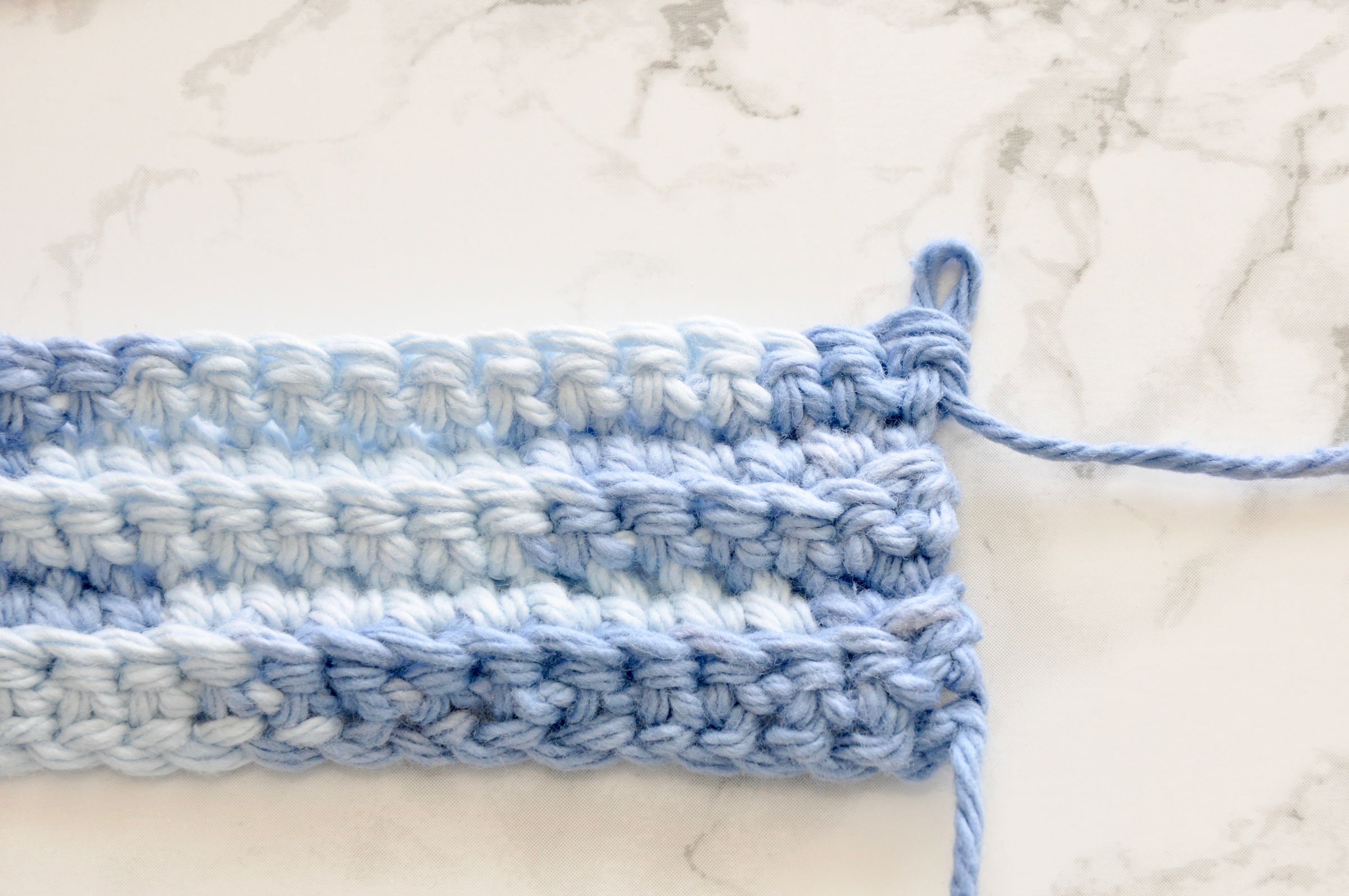 Easy Crochet Dishcloth / Washcloth : 9 Steps (with Pictures ...