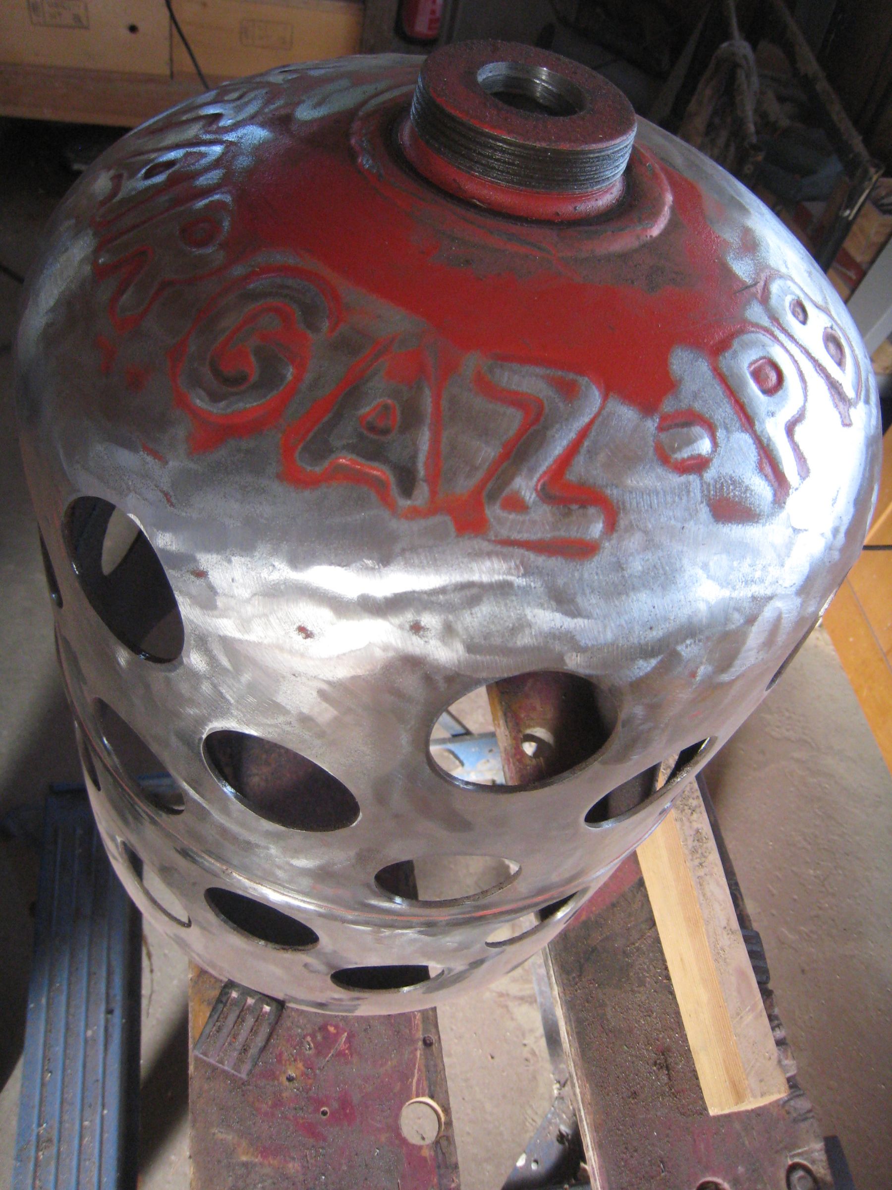 Gas Bottle Lamp : 7 Steps (with Pictures) - Instructables