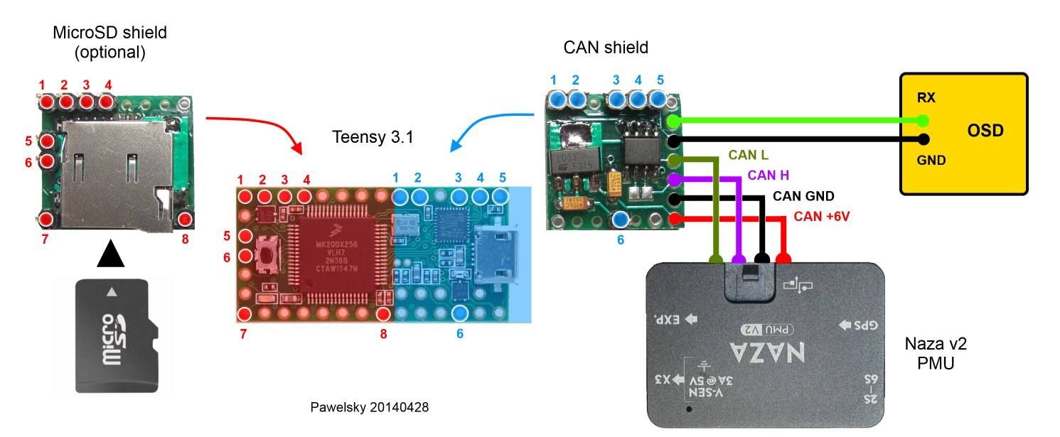 Using Minim OSD in NAZA : 4 Steps - Instructables