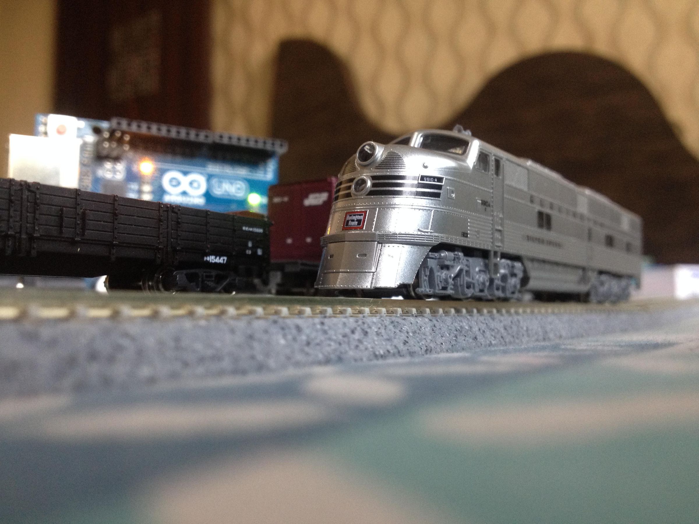 Model Railway Layout With Automated Passing Siding (V2.0) : 13 Steps ...