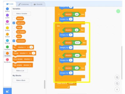 How to Code a Snake Game on Scratch : 15 Steps (with Pictures ...