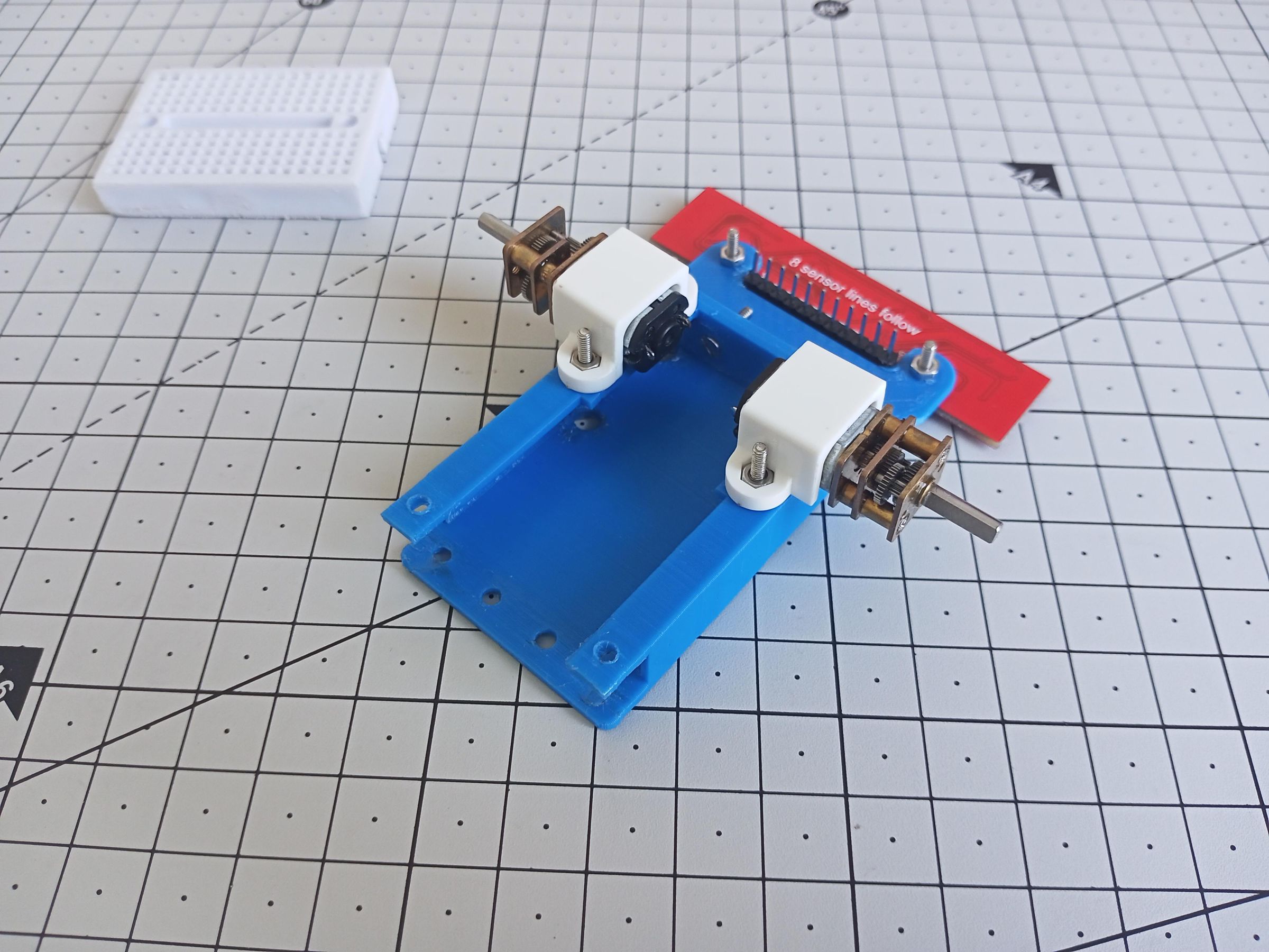 4 Wheel Drive Line Follower Robot : 37 Steps (with Pictures ...