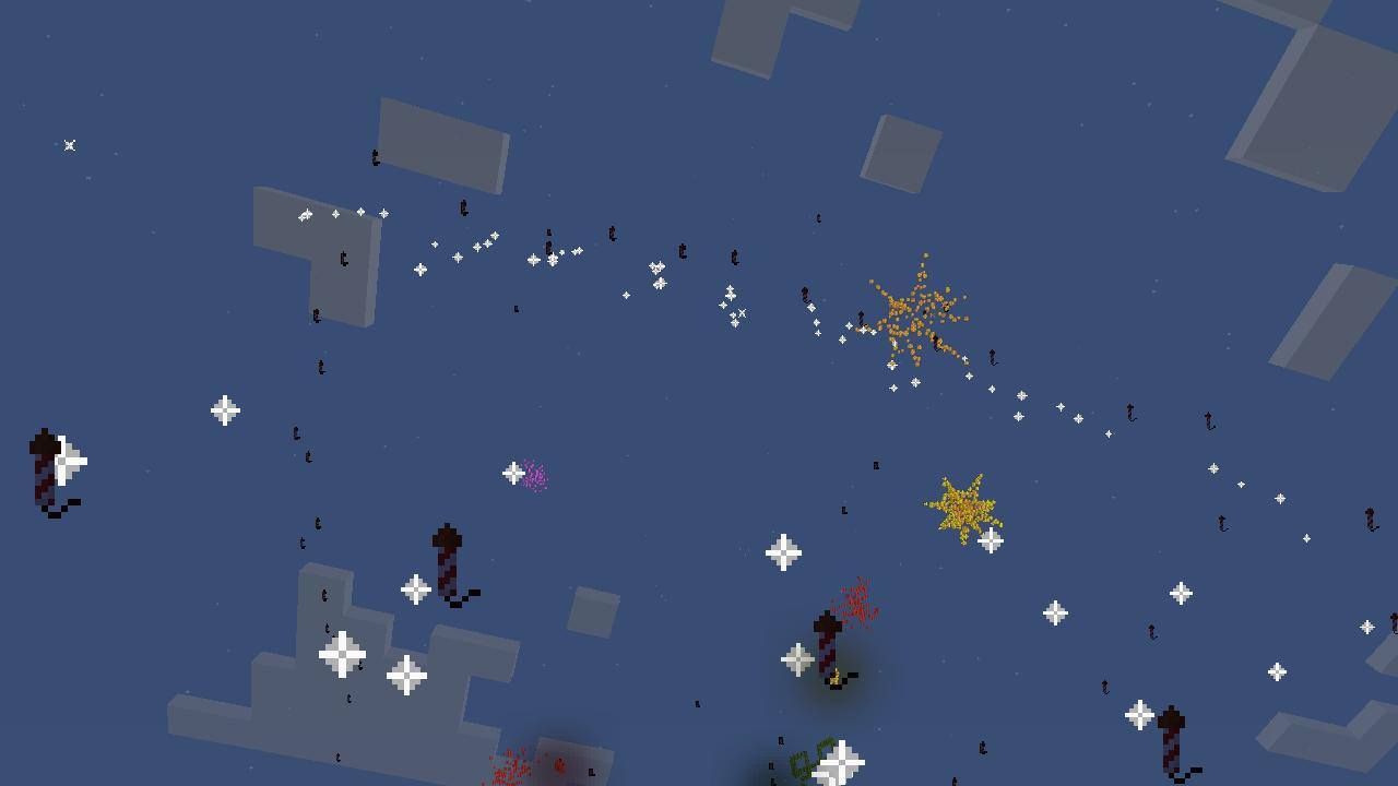 Minecraft Automatic Firework Shooter : 6 Steps - Instructables