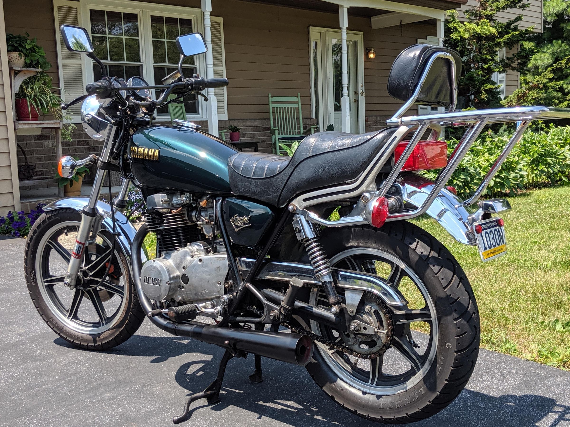 Restore and Modify Motorcycle - 1981 Yamaha XS-400 : 8 Steps (with ...