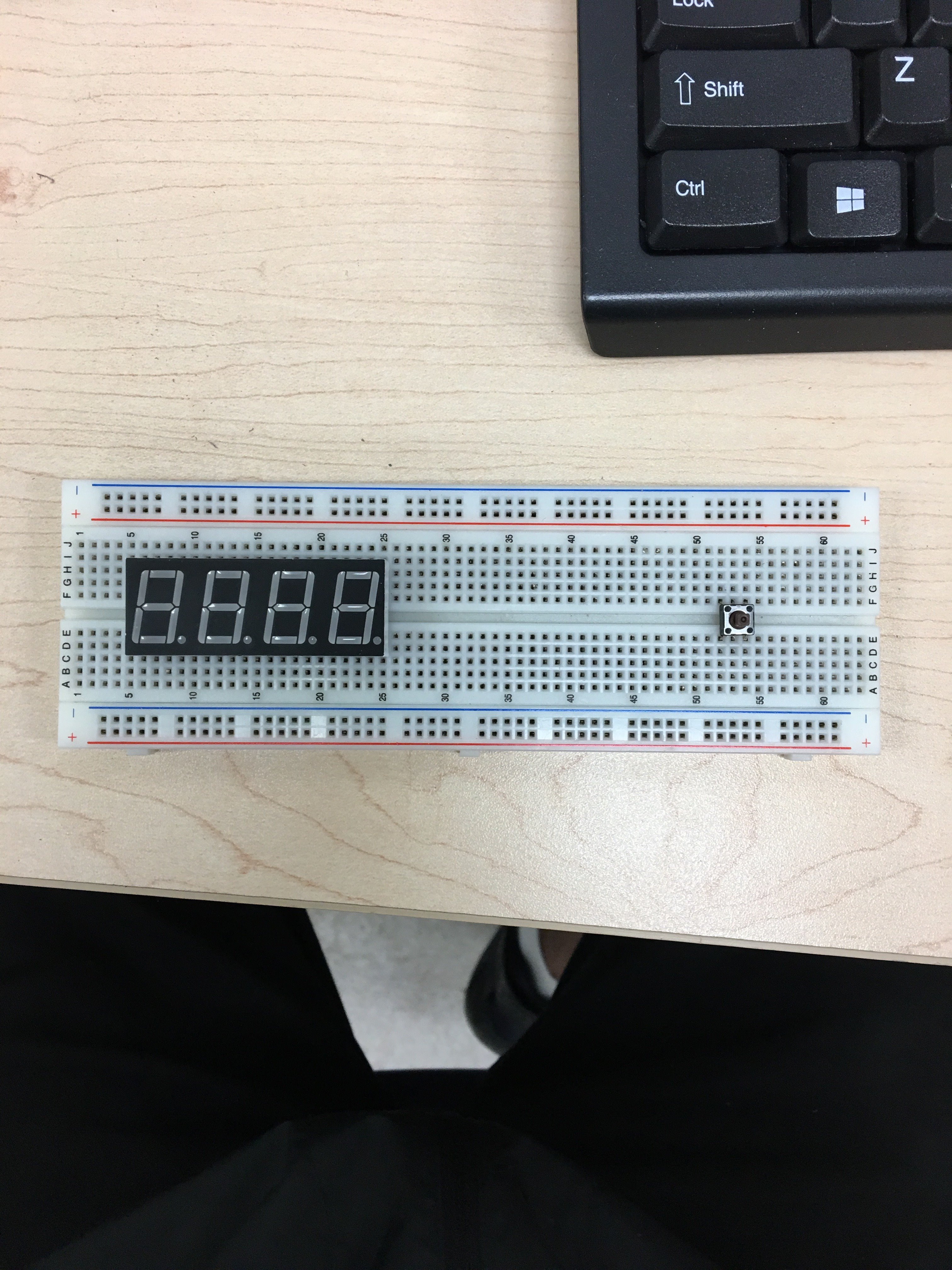 4 Digit 7-Segment Timer With Reset Button : 5 Steps - Instructables