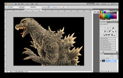 Laser Cut Godzilla Vs MechaGodzilla Stencil - Instructables