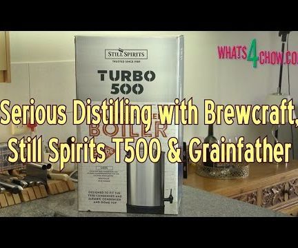 Serious Distilling With Brewcraft, Still Spirits T500 and Grainfather ...