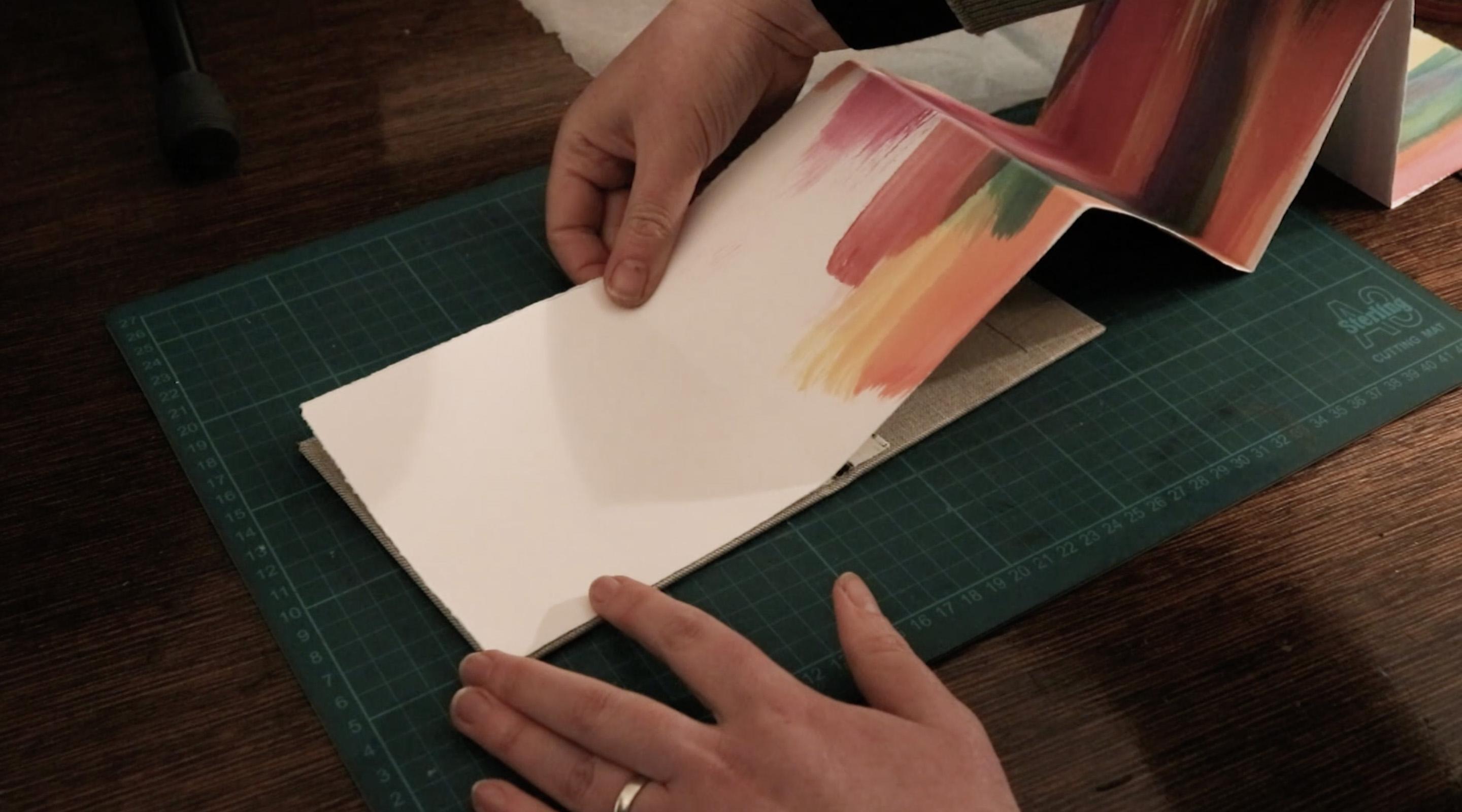 Make a Hard Cover for Your Handmade Book : 8 Steps (with Pictures ...