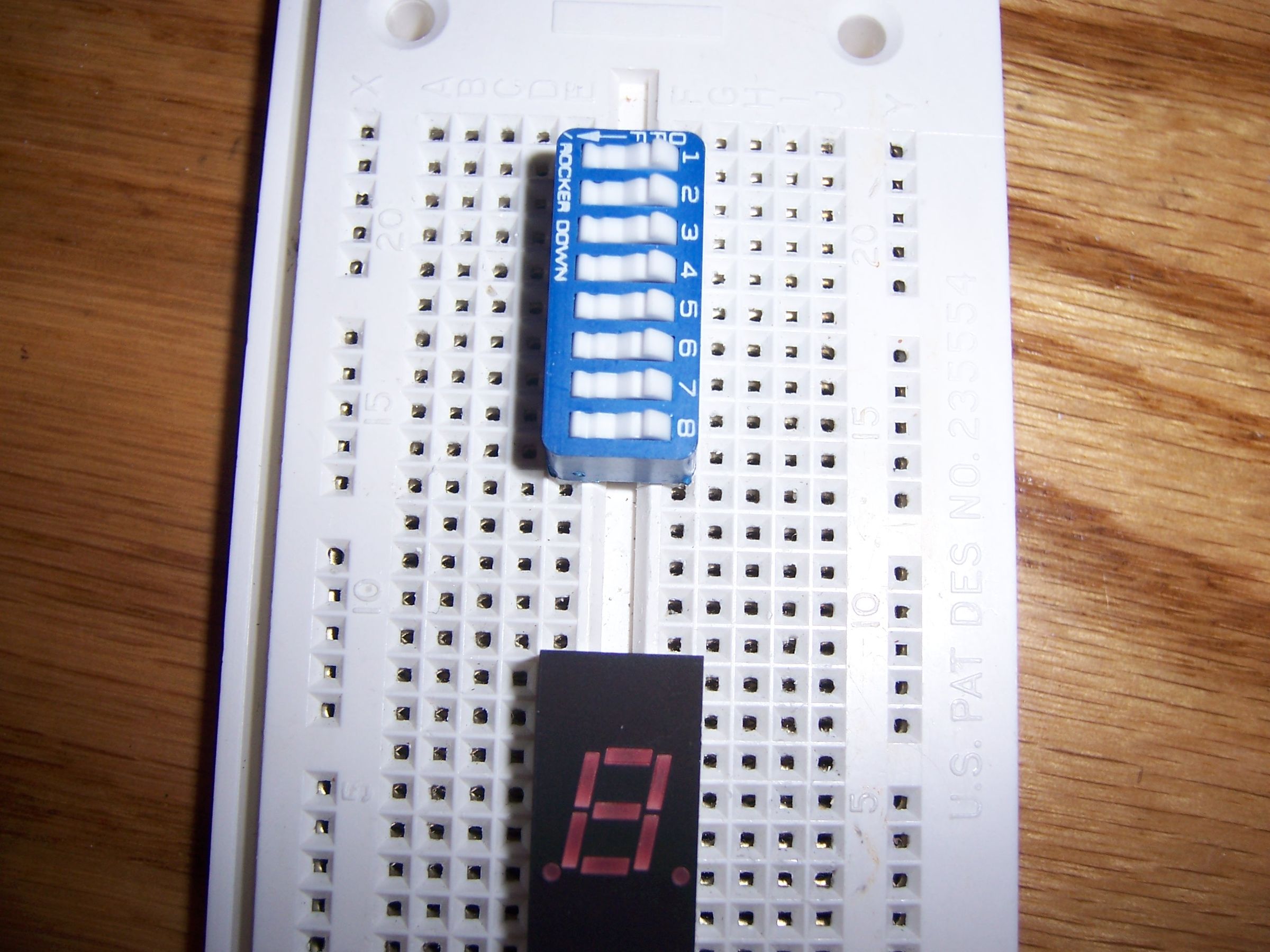 TOD: Diode Matrix ROM Intro (7-segment Display) : 7 Steps - Instructables