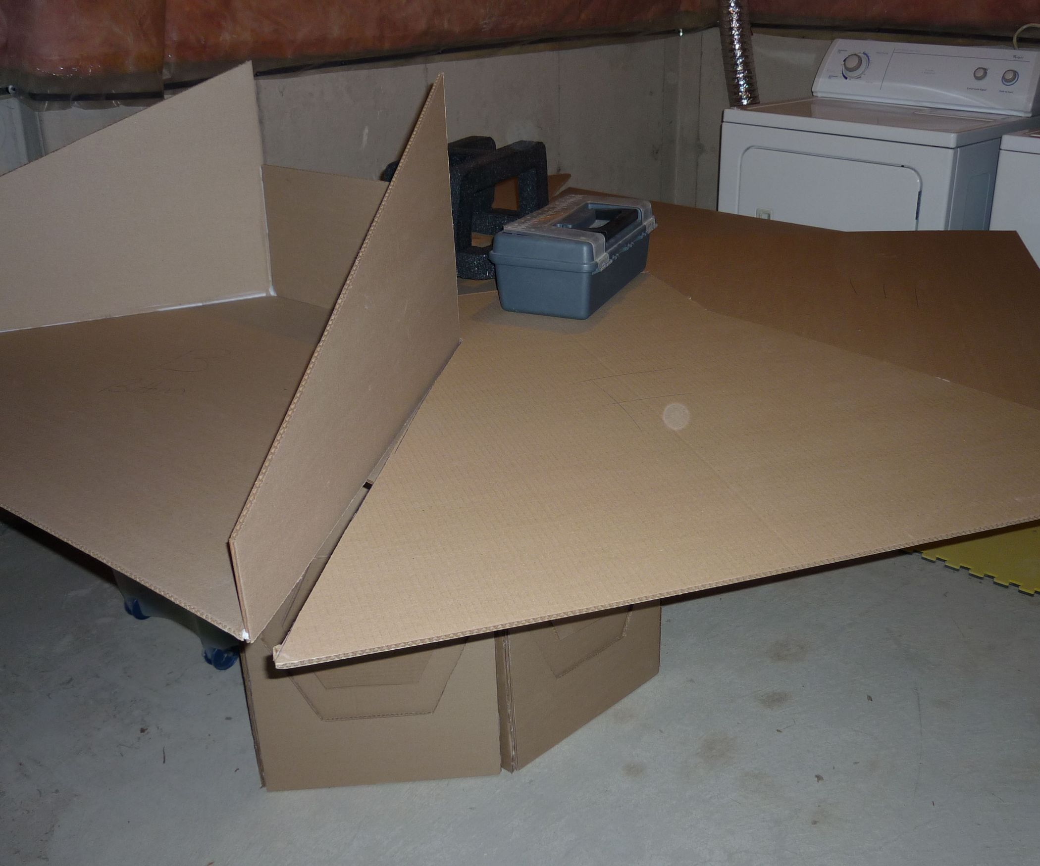 Doctor Who Tardis Cardboard Console : 8 Steps (with Pictures ...