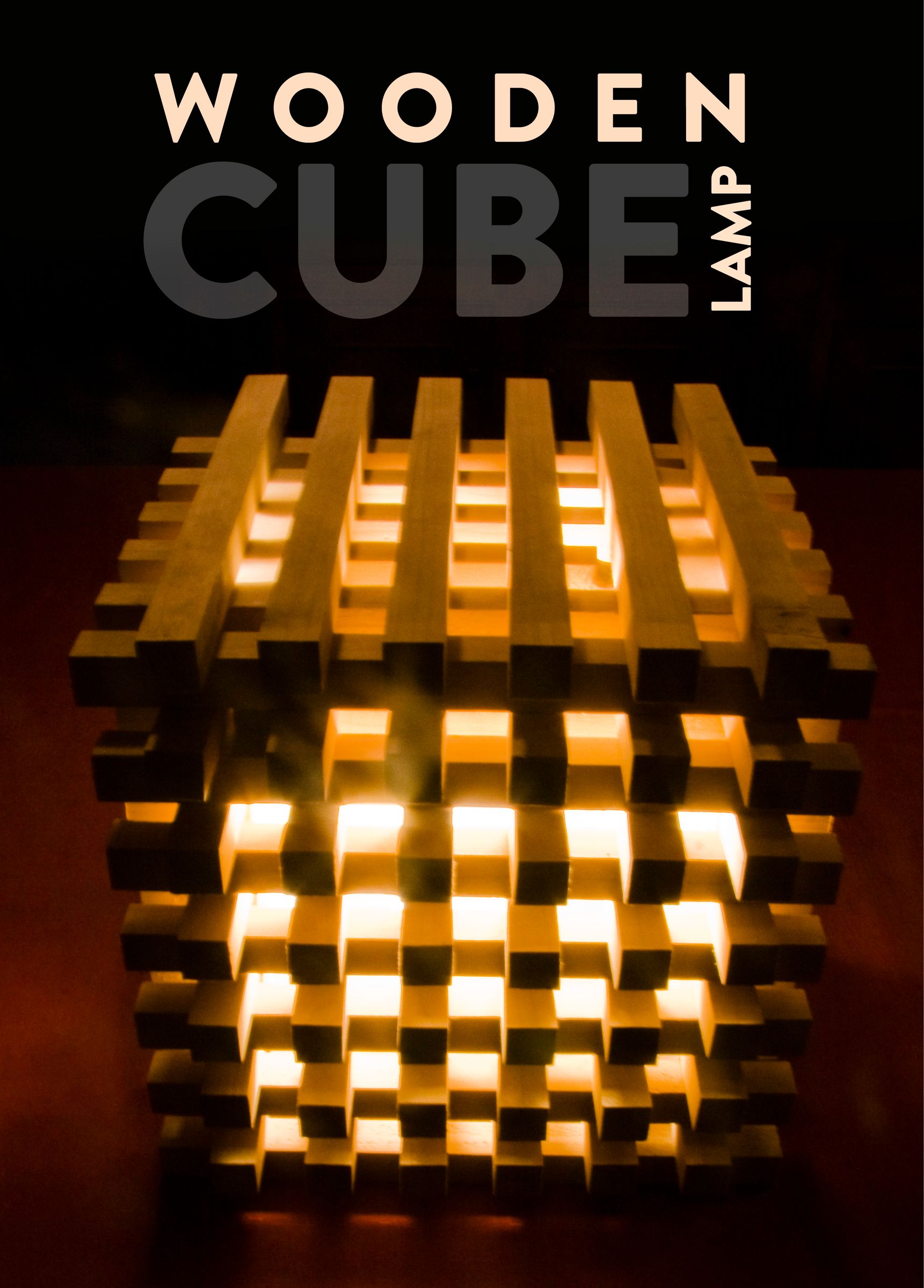 Wooden Cube Lamp : 7 Steps (with Pictures) - Instructables