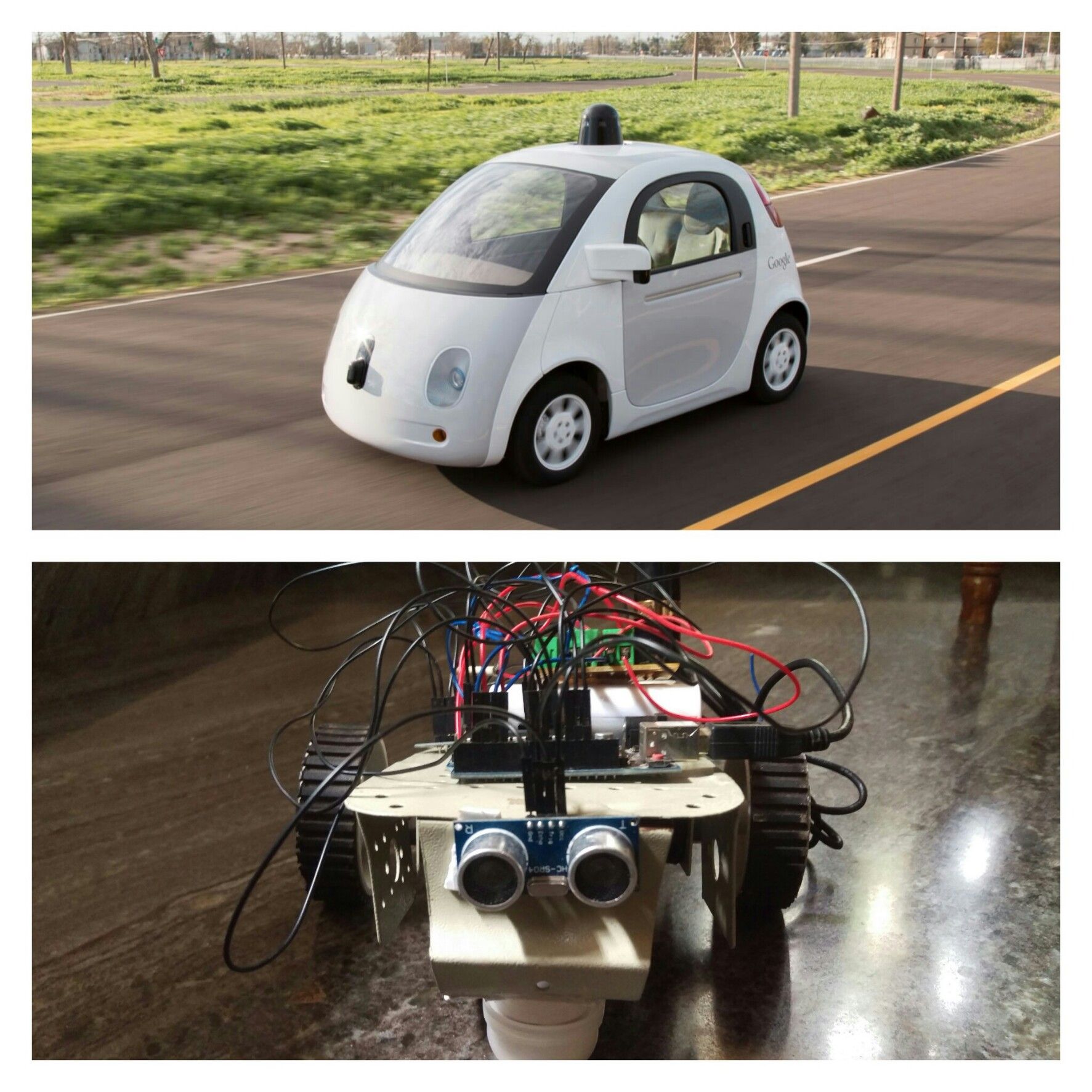 Self Driving Car Using Arduino(autonomous Guided Vechicle) : 5 Steps ...