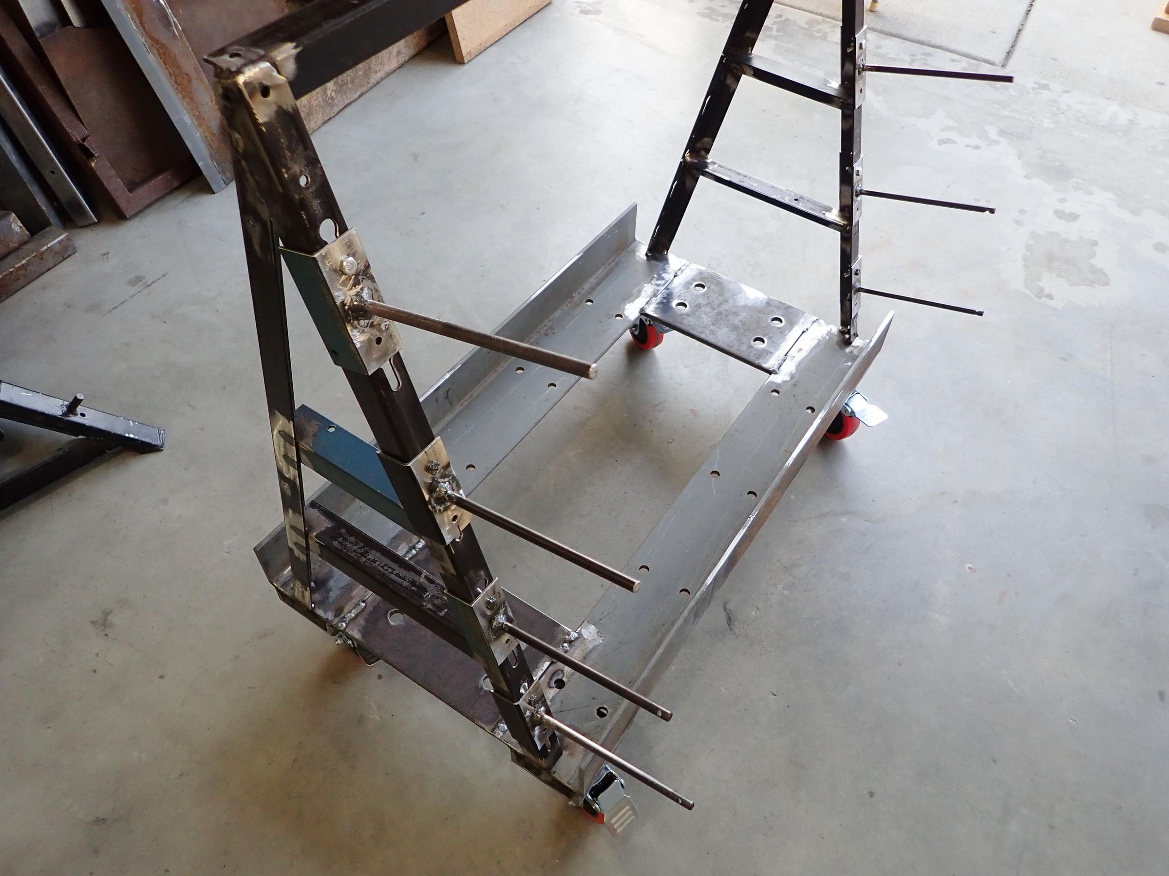 Metal A-Frame Storage Cart : 16 Steps (with Pictures) - Instructables
