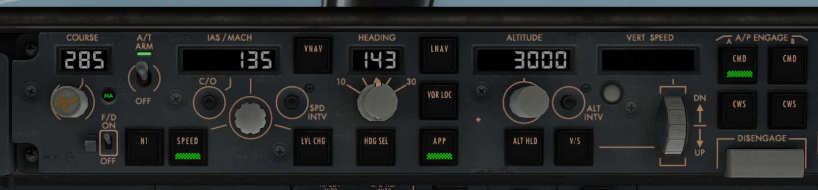 How to Use Autoland on the Default X-Plane 11 737 : 10 Steps ...