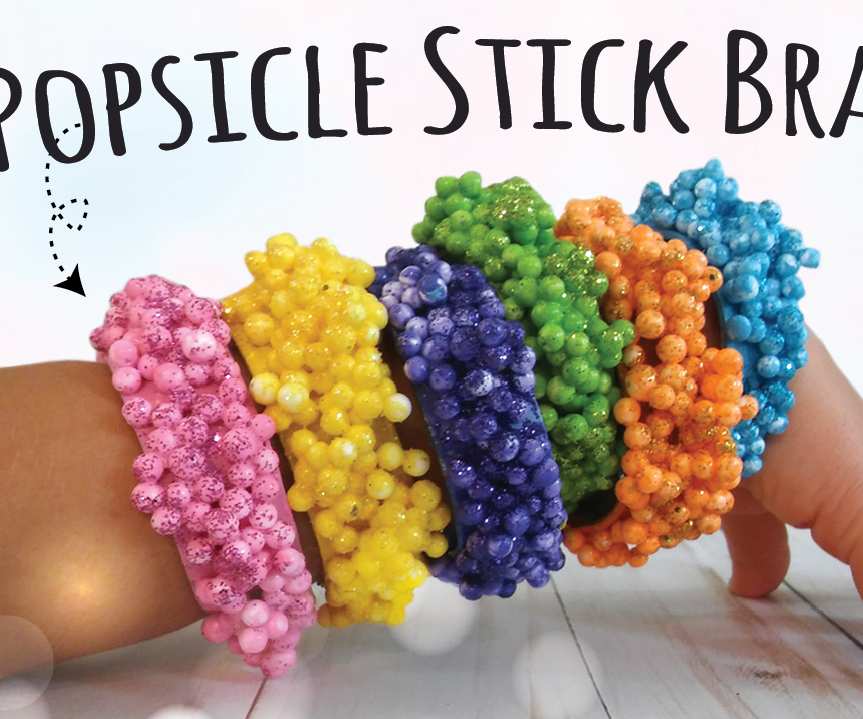 Make Slime Ball Popsicle Stick Bracelets : 8 Steps (with Pictures ...