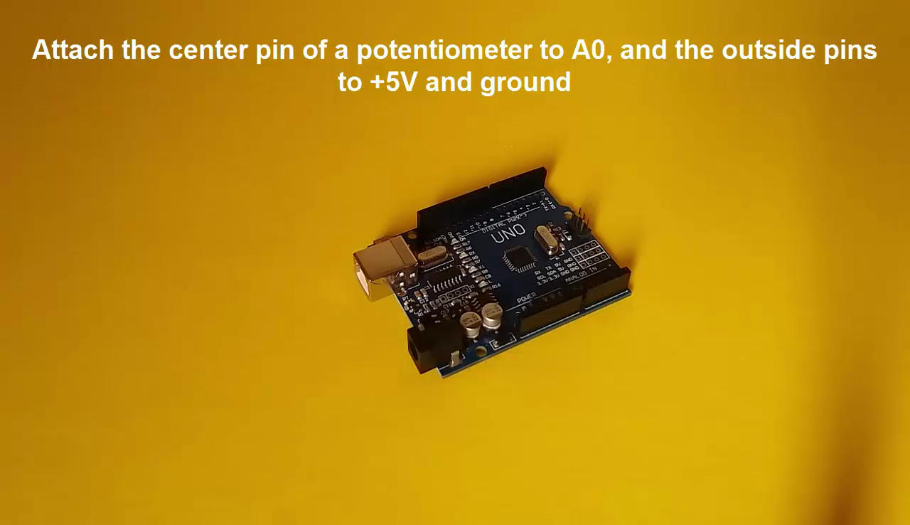 Arduino - AnalogRead Serial With Potentiometer : 5 Steps (with Pictures ...