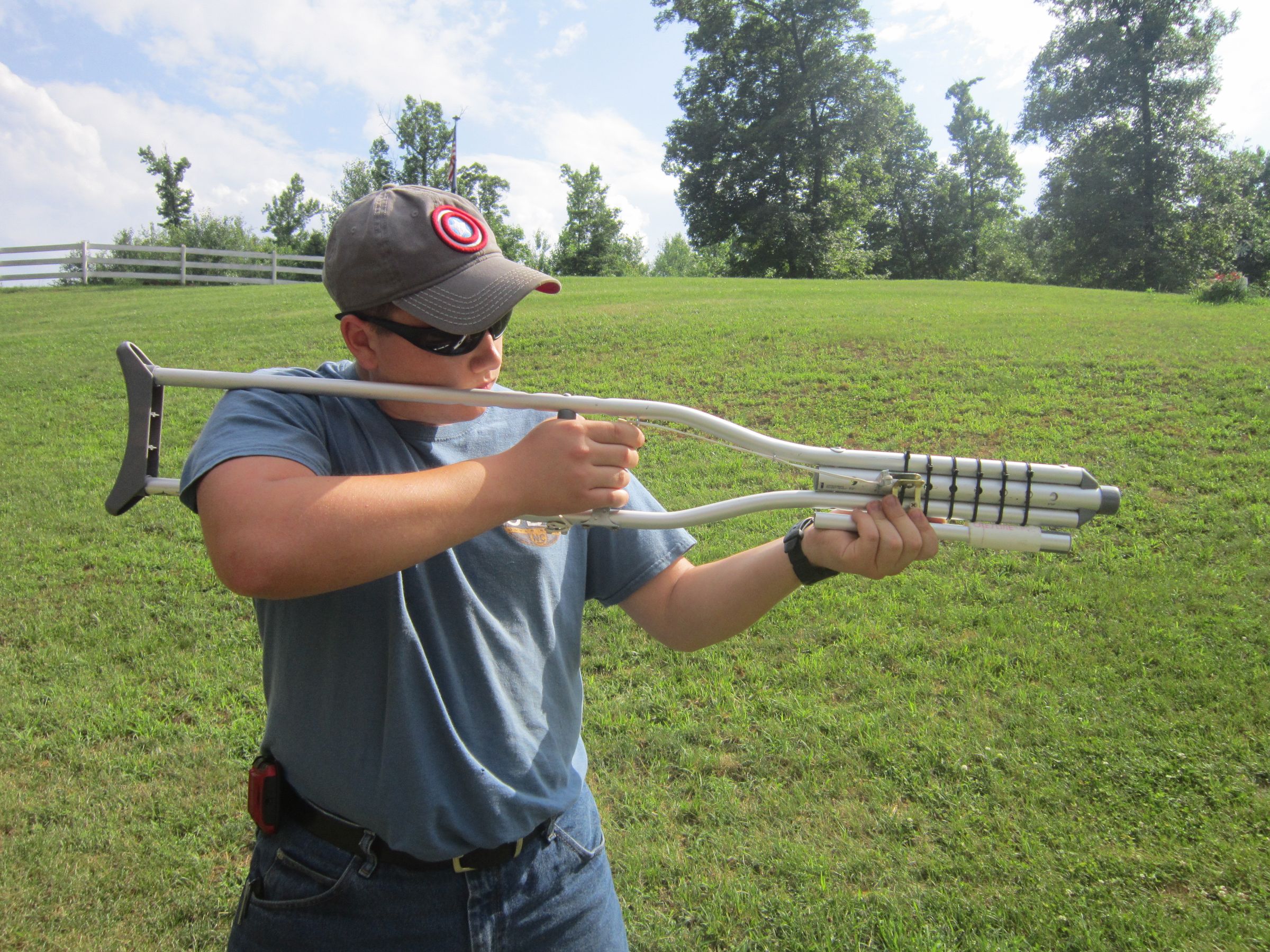 Spring-Powered Crutch Rifle : 10 Steps - Instructables