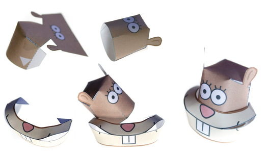 Spongebob & Friends Papercraft – the Whole Collection : 9 Steps (with ...