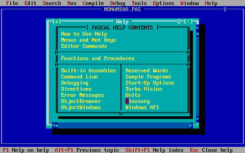 DOWNLOAD TURBO PASCAL 7.1 AND RUN IT ON WINDOWS SEVEN WITH DOSBOX : 3 ...