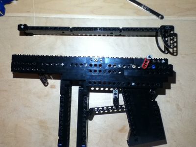 Lego Tec-9 : 7 Steps - Instructables