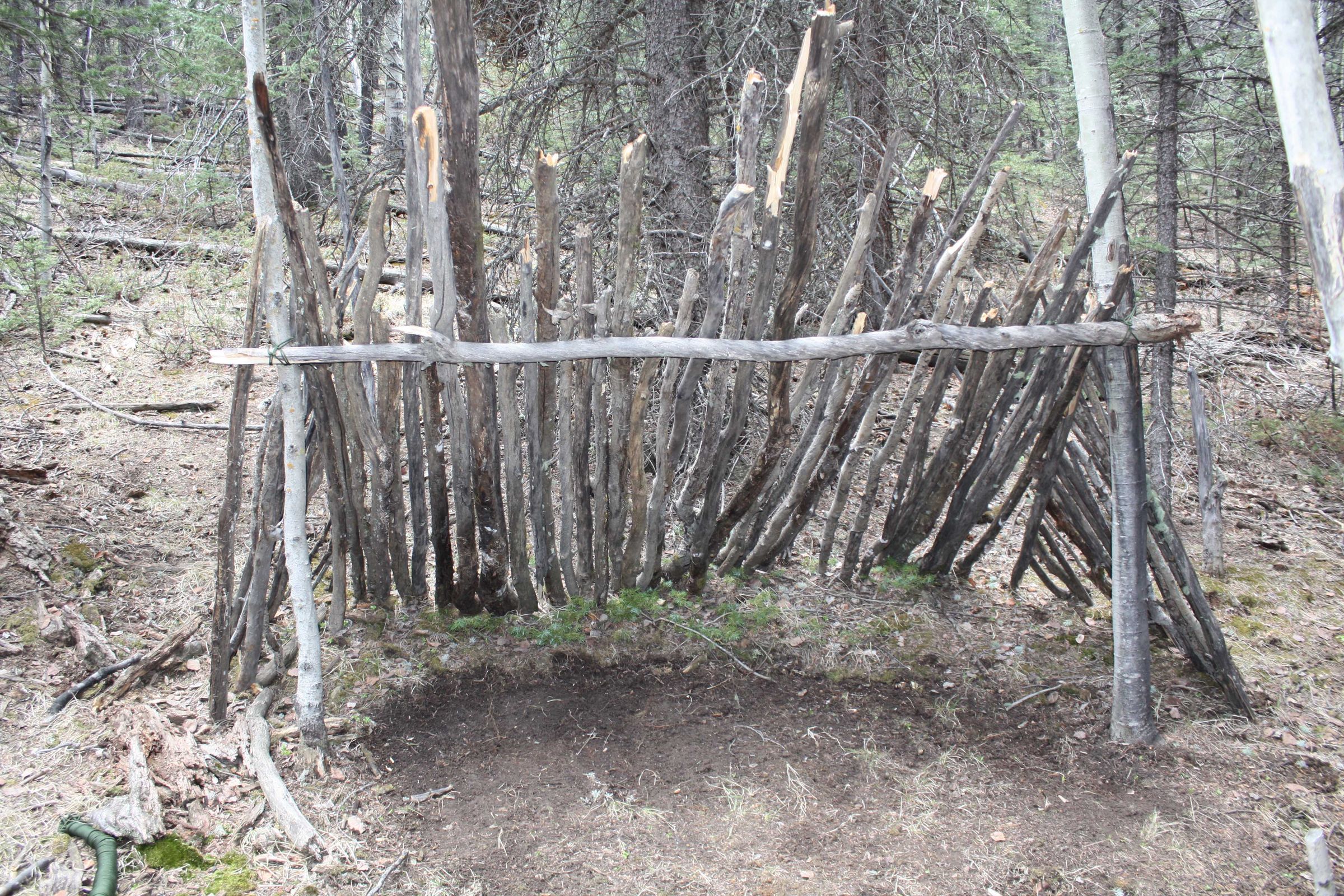 Lean-To Shelter : 5 Steps - Instructables