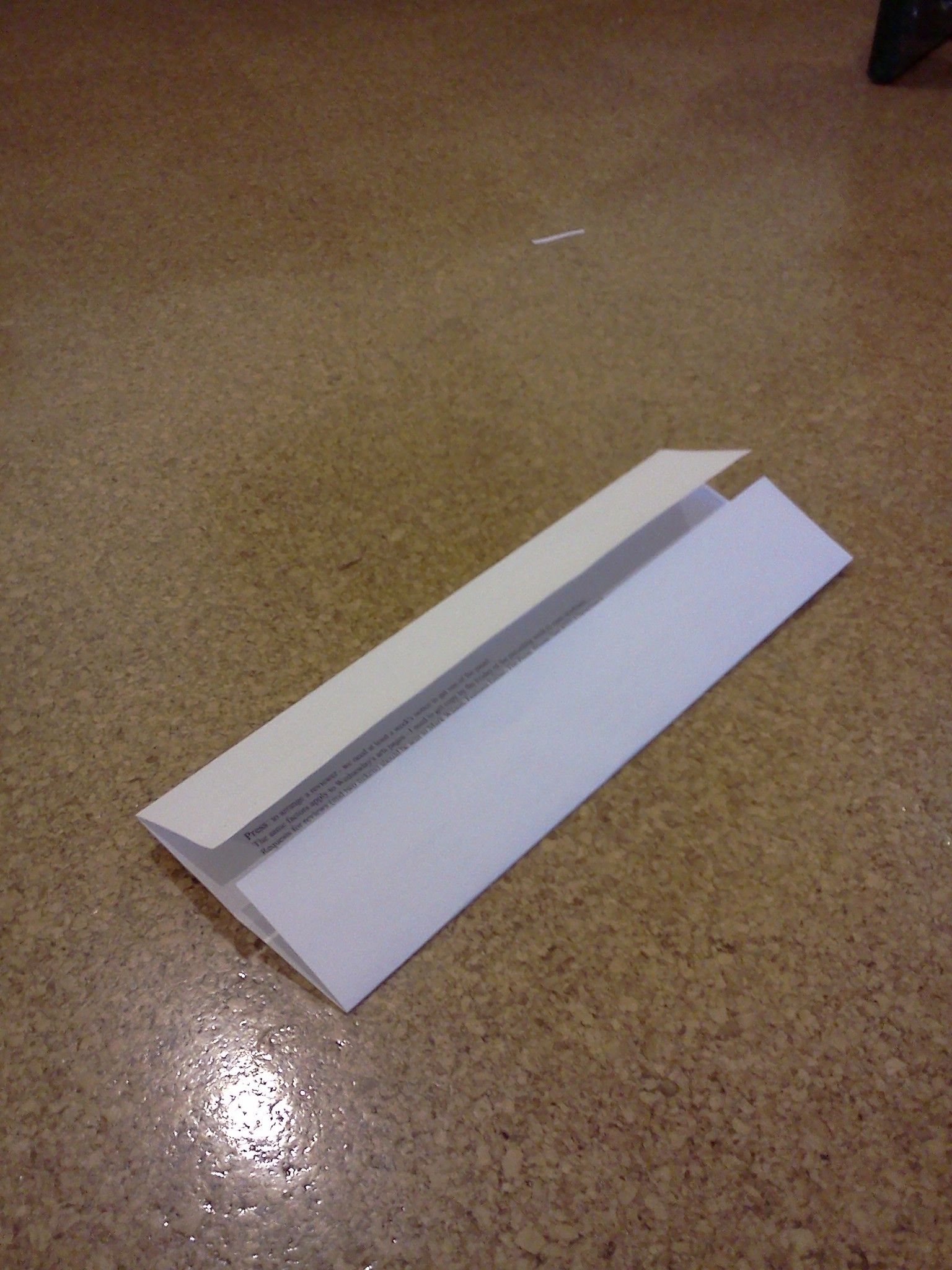 Paper Ground Effect Vehicle #1 (like a Hover-craft) : 7 Steps ...