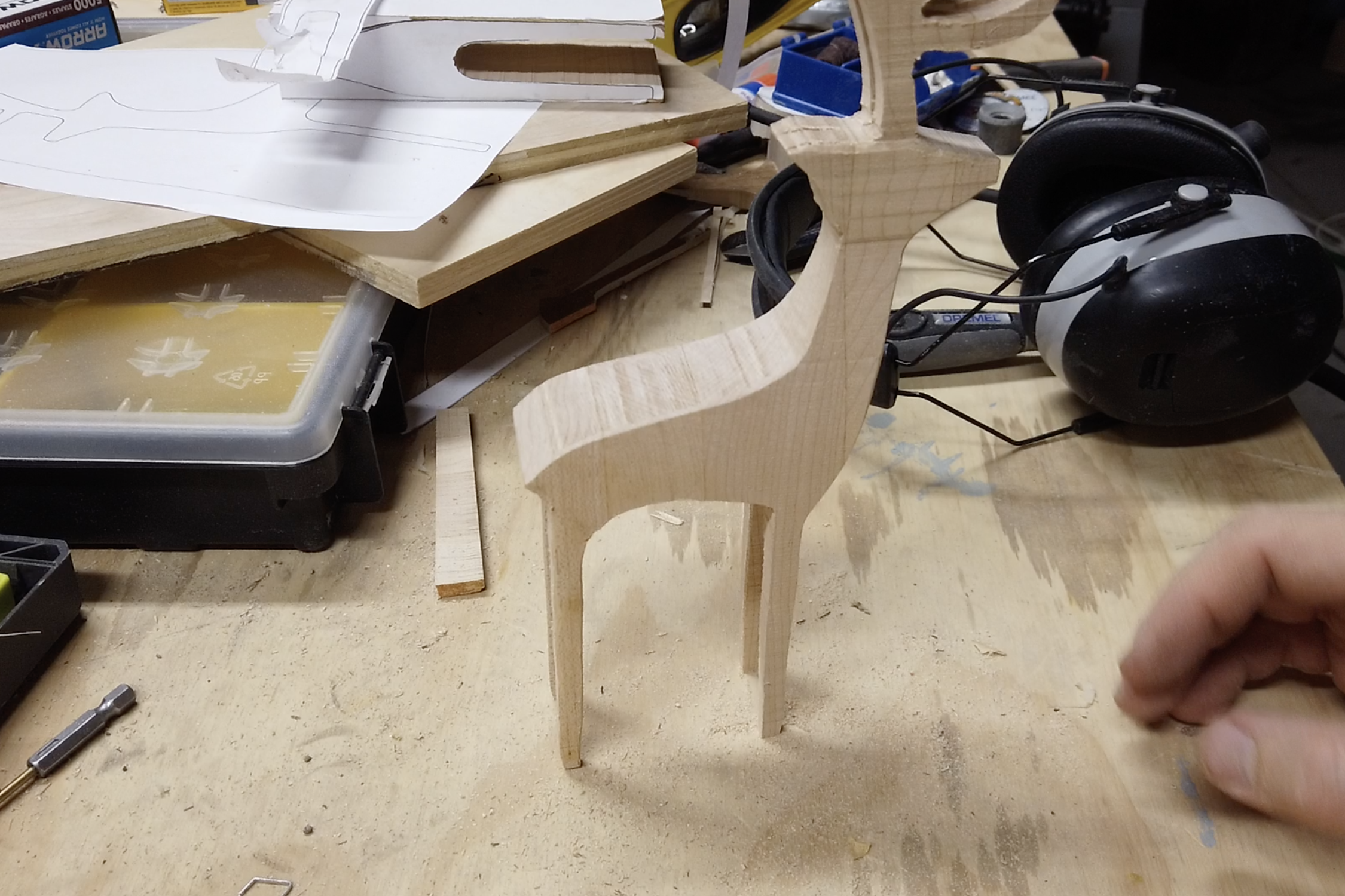 A Modern Bandsaw Reindeer : 8 Steps (with Pictures) - Instructables