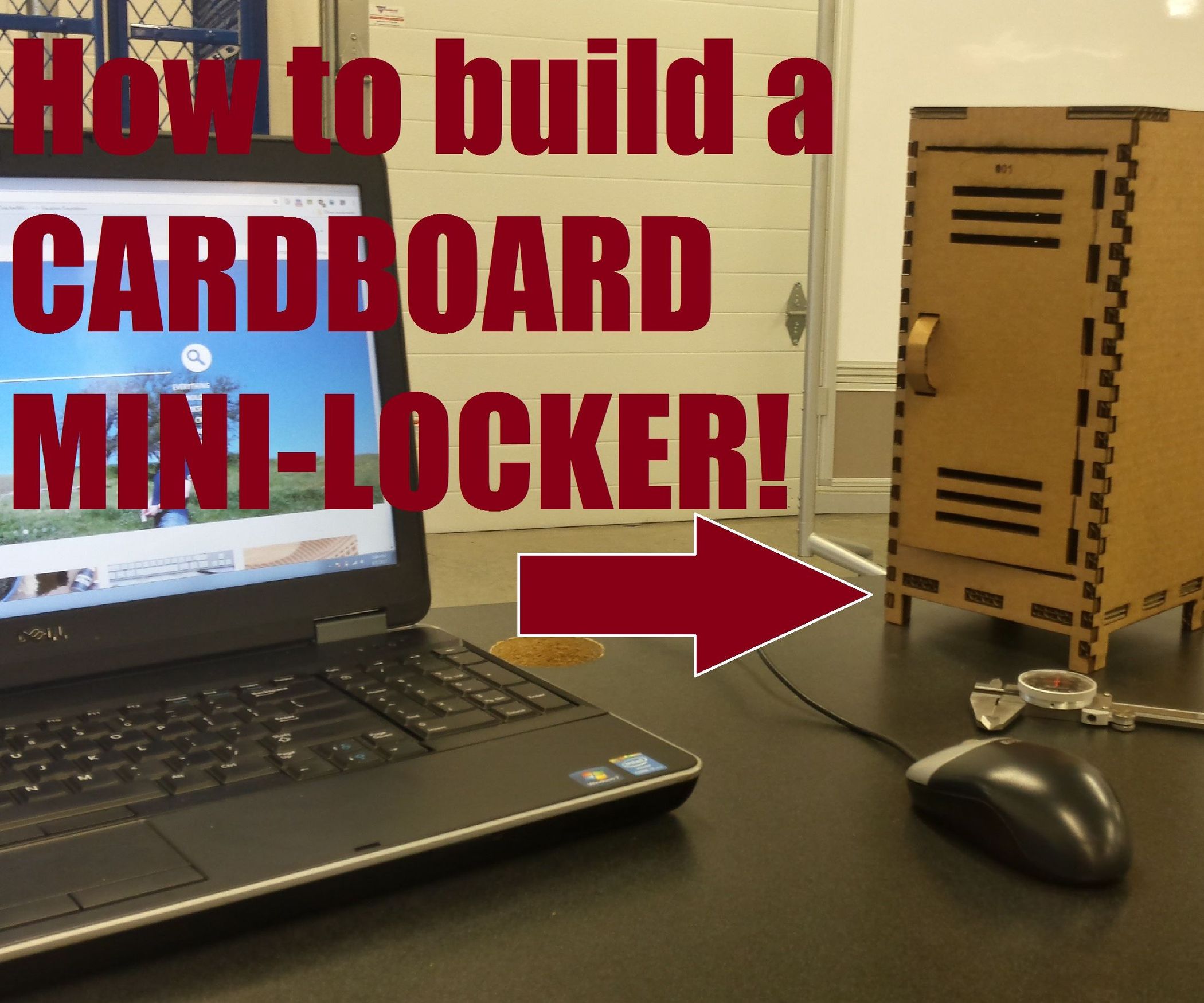 Cardboard Mini Locker : 8 Steps (with Pictures) - Instructables