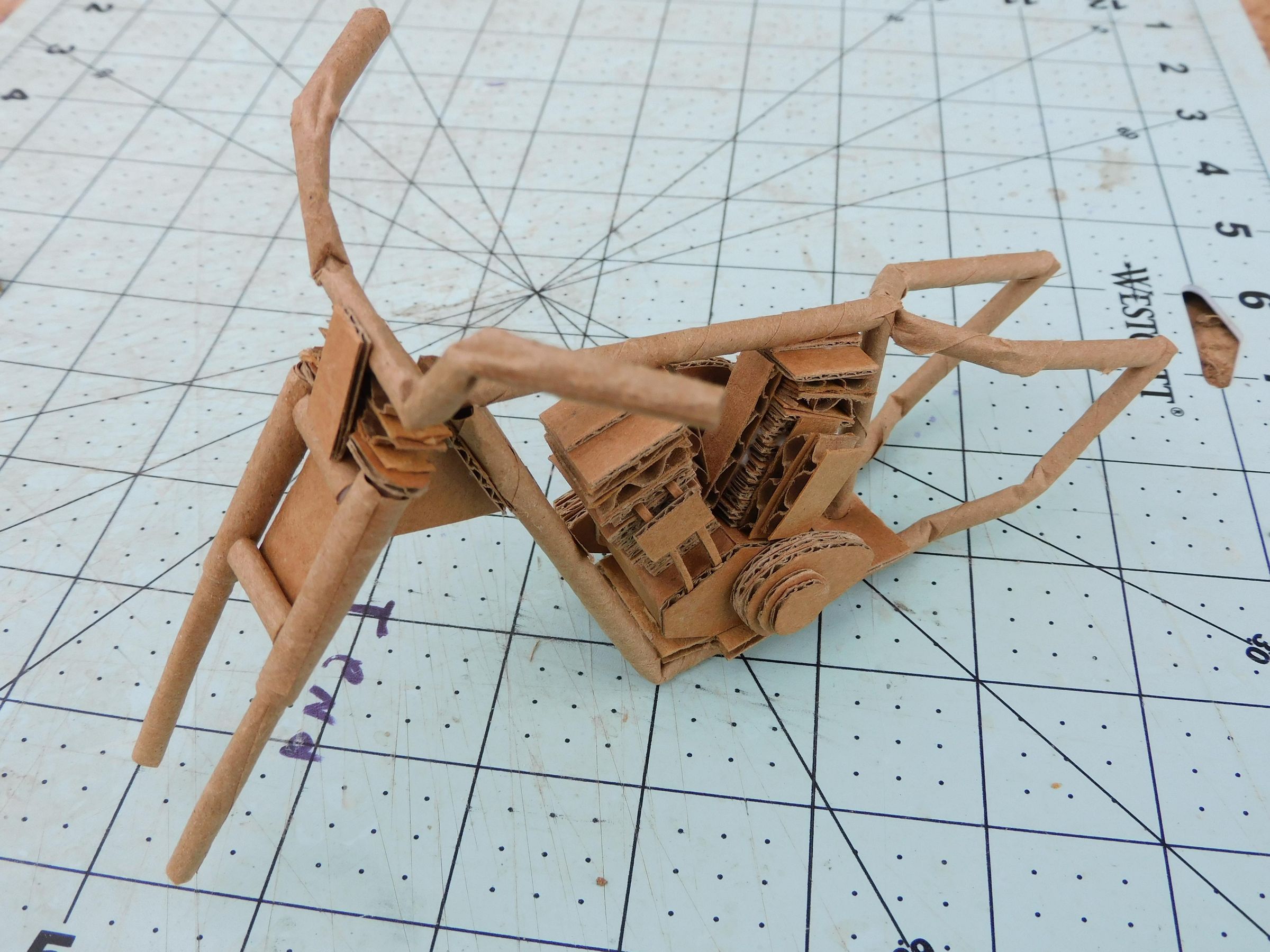 Cardboard Model Harley-Davidson Motorcycle : 12 Steps (with Pictures ...