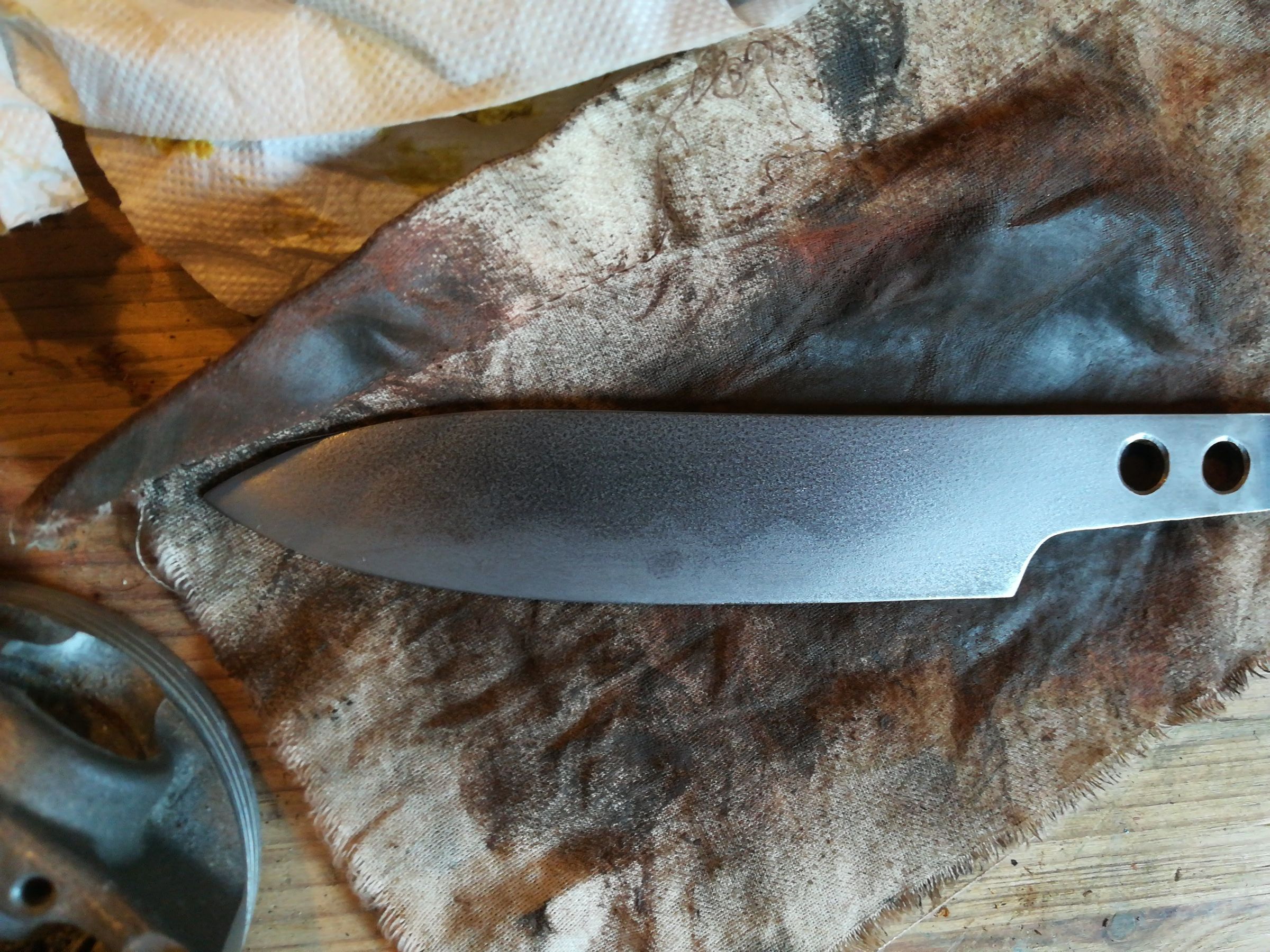 How to Put a Logo on Knife Blade : Laser Engraving : 6 Steps ...