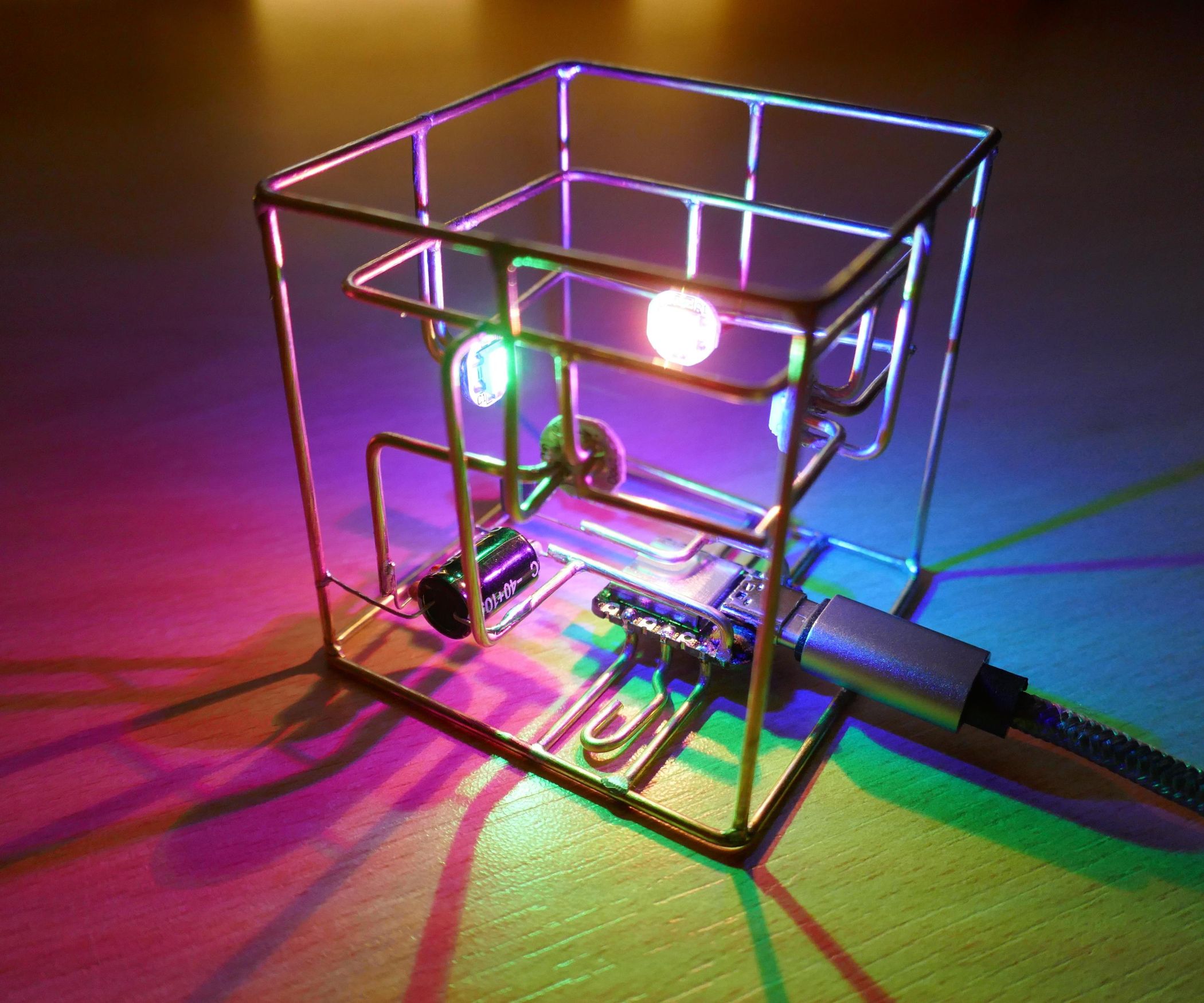 RGB Circuit Sculpture Lamp : 7 Steps (with Pictures) - Instructables