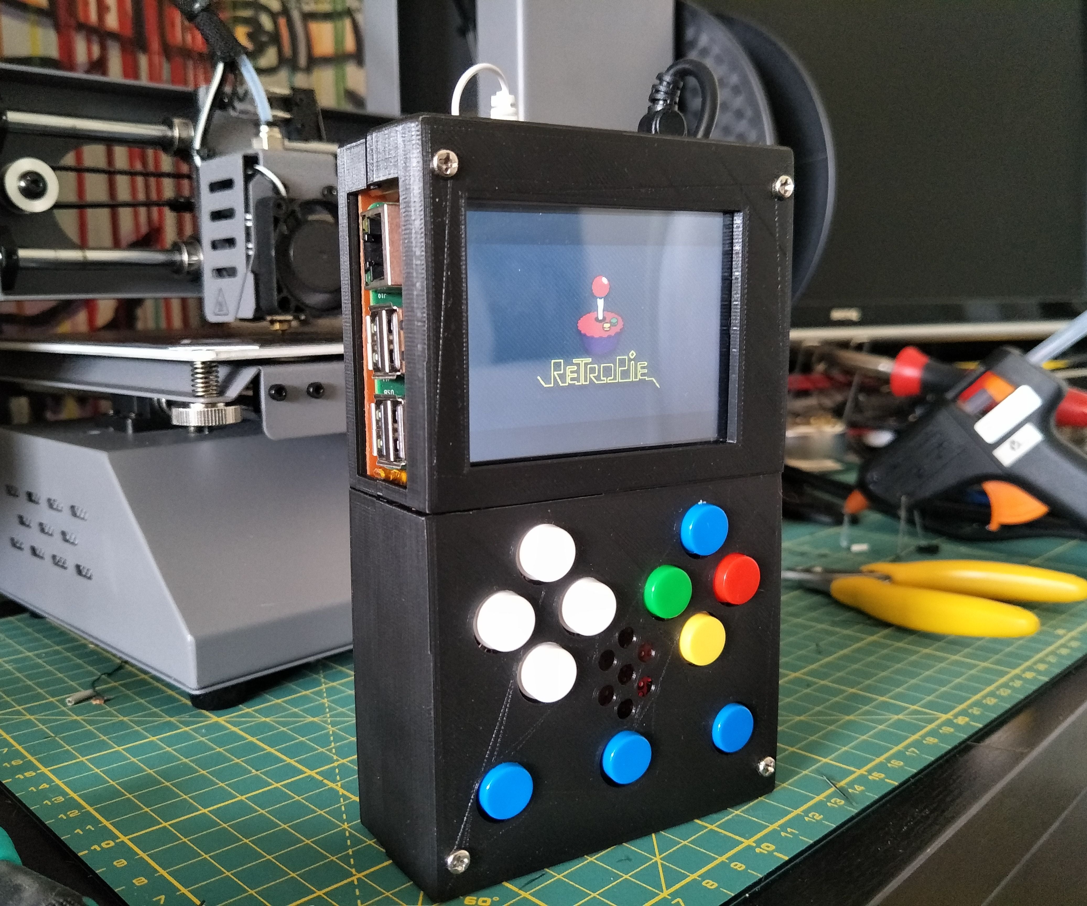 Homemade Handheld Console 12 Steps with Pictures Instructables Homemade Handheld Console 12 Steps with Pictures Instructables