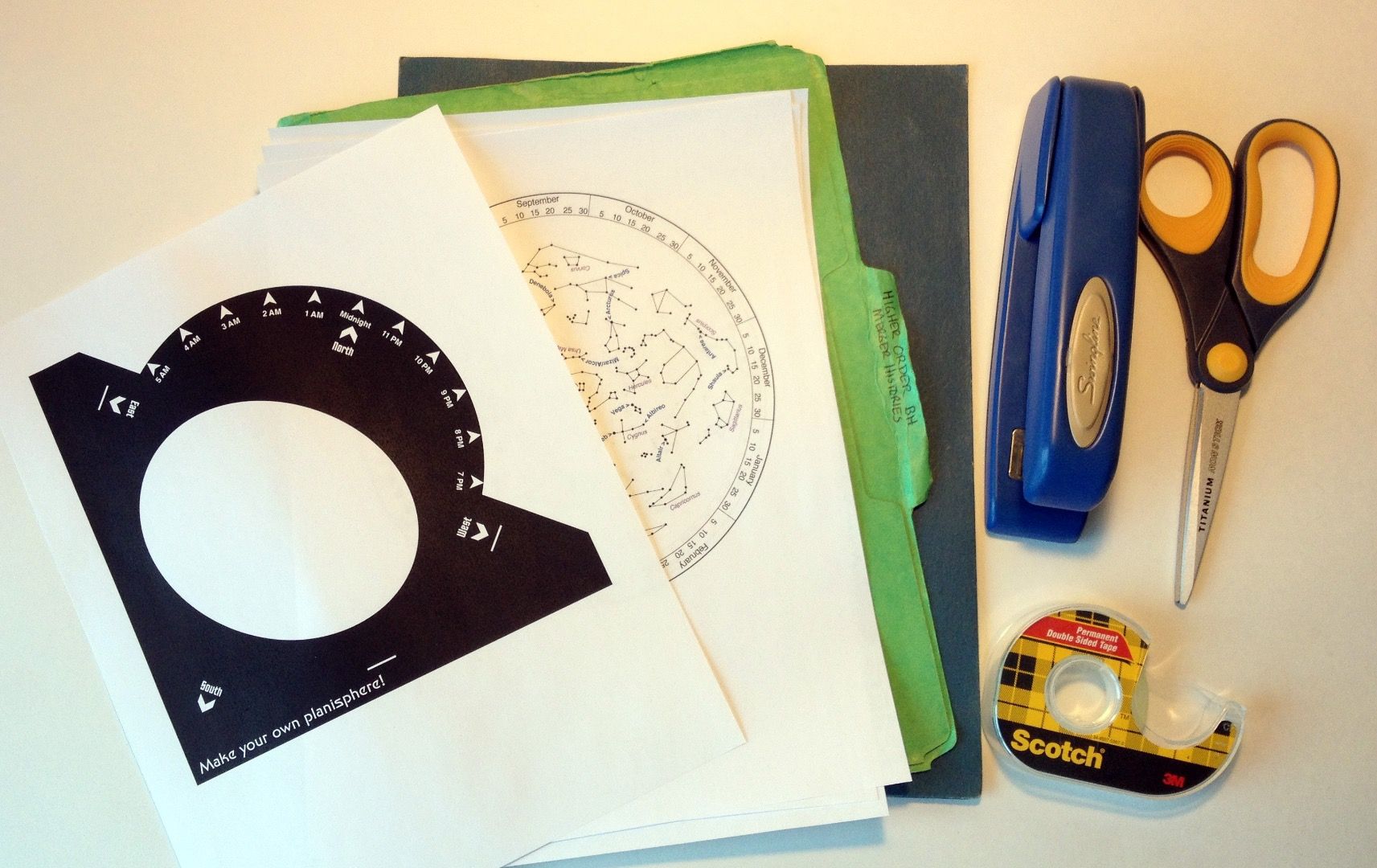 Starwheel for Backyard Astronomy (Planisphere) : 7 Steps (with Pictures ...