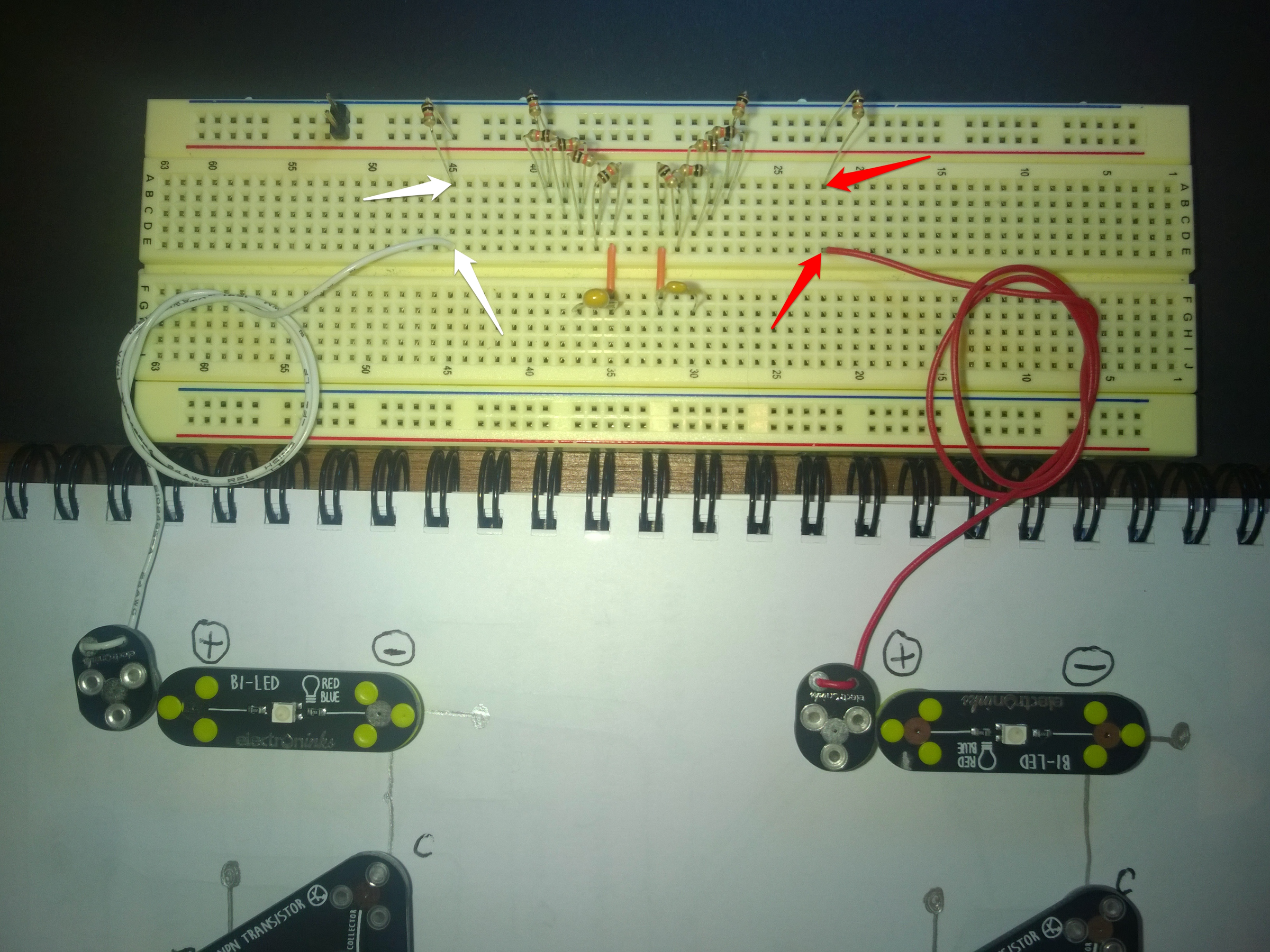 Astable Multivibrator (LED Flasher) With Circuit Scribe : 20 Steps - Instructables