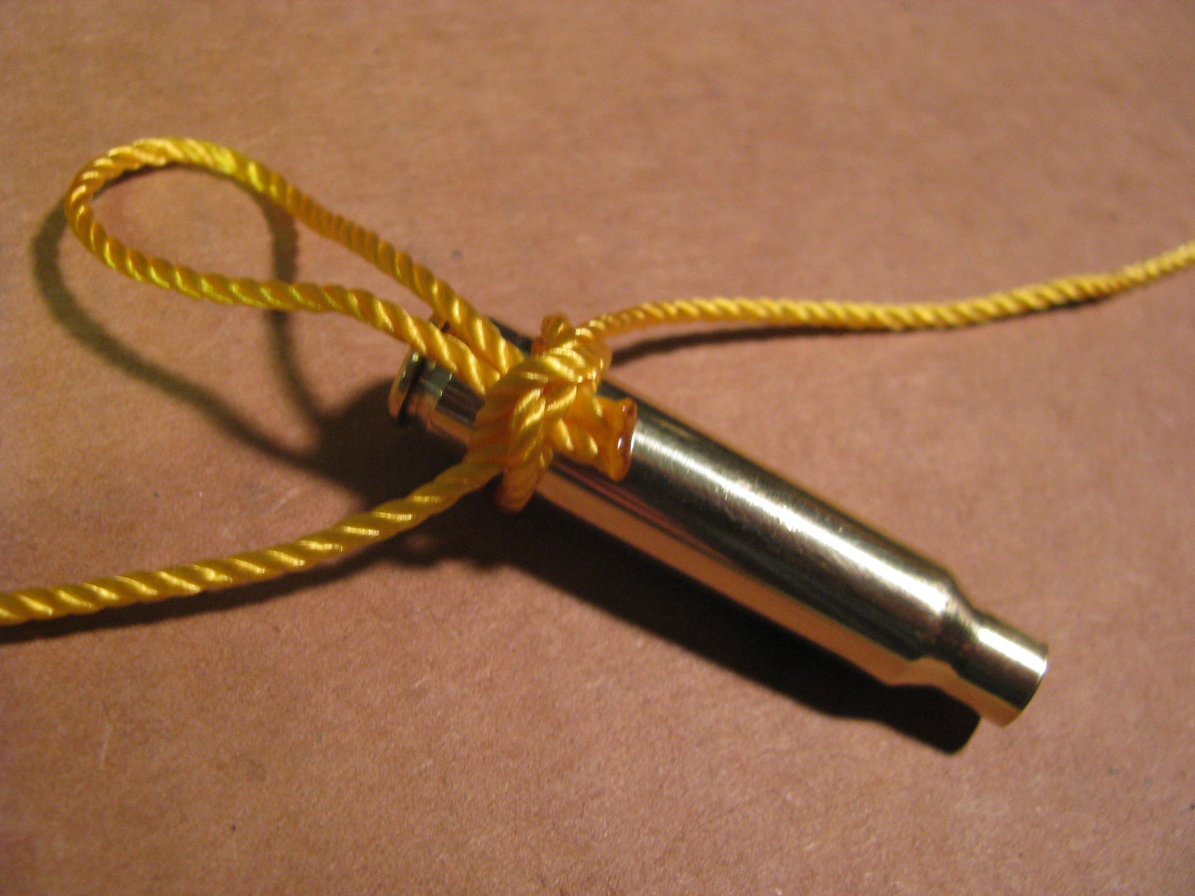 .223 Survival Whistle : 4 Steps (with Pictures) - Instructables