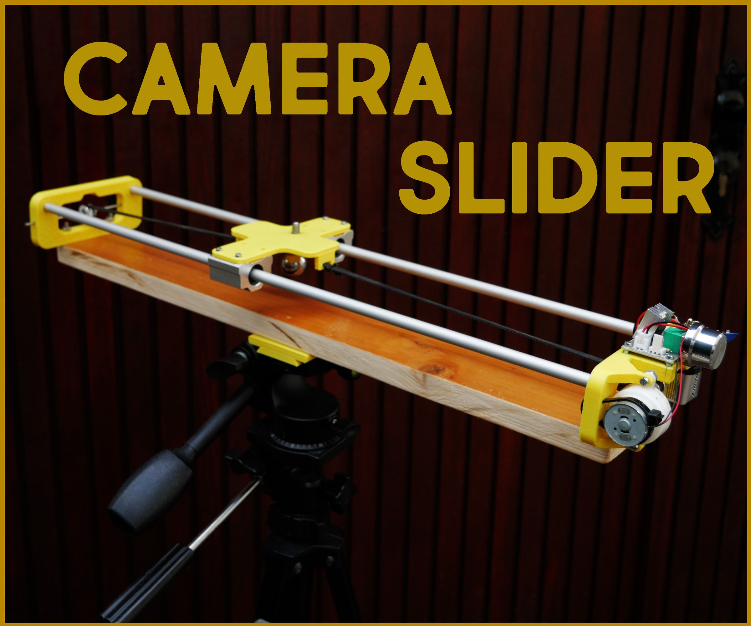 Make a Motorised Camera Slider : 6 Steps (with Pictures) - Instructables