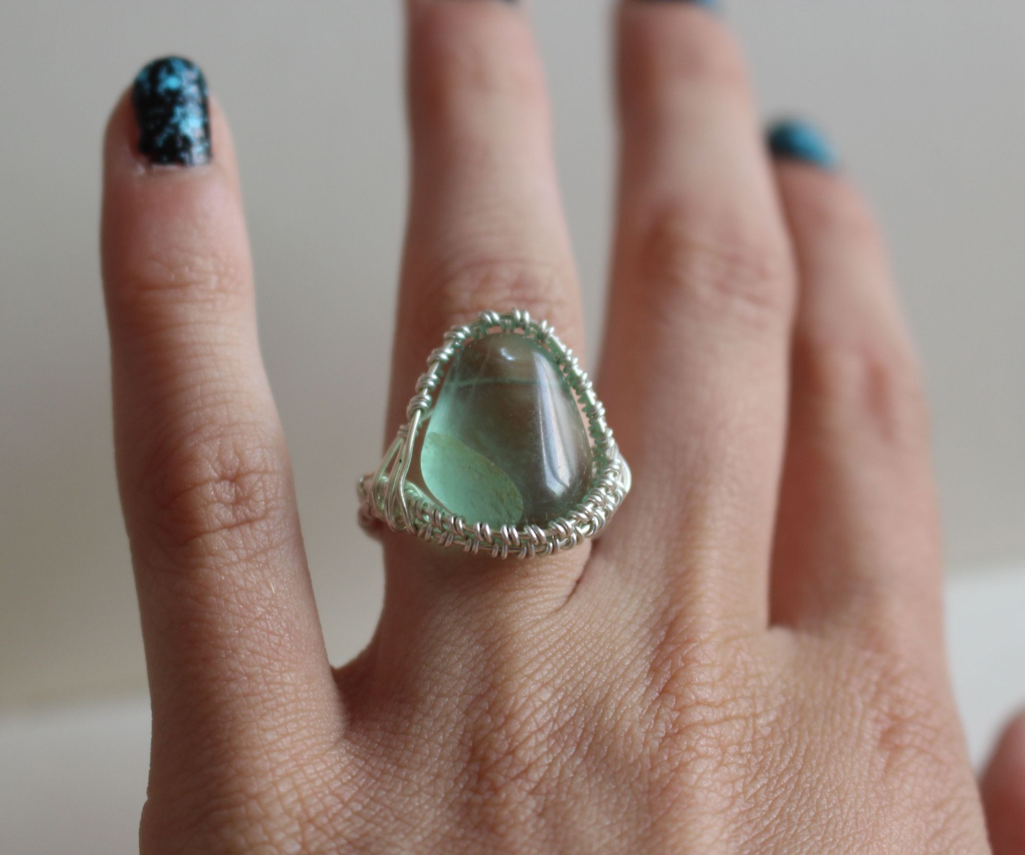 Wire Wrapped Stone Ring : 22 Steps (with Pictures) - Instructables