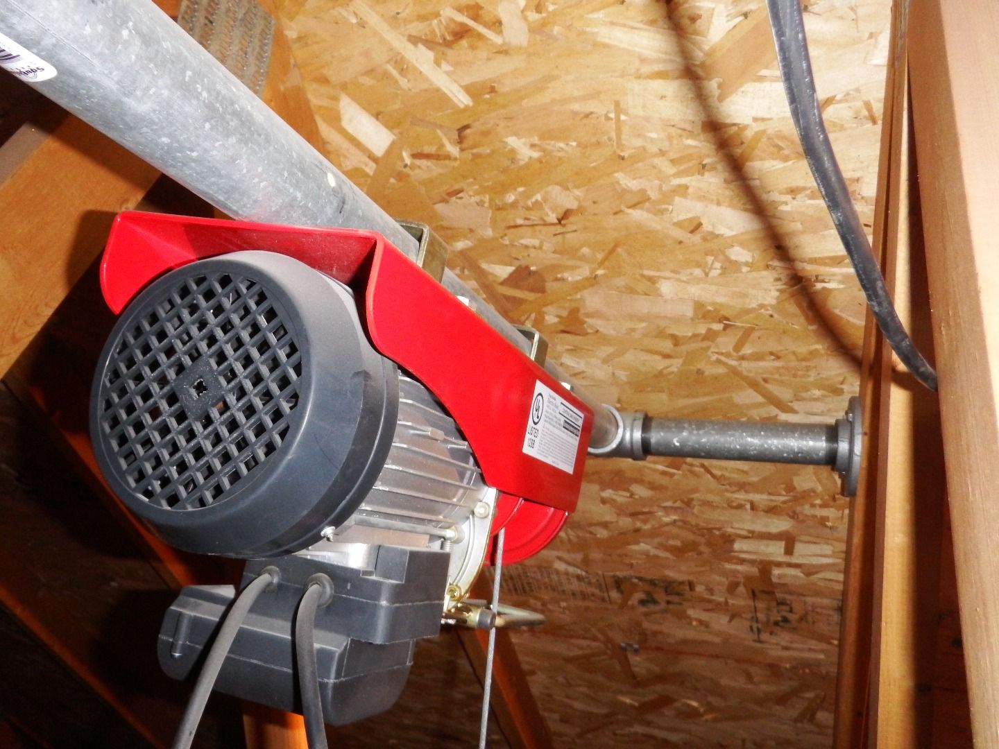 Garage Attic Electric Hoist : 7 Steps (with Pictures) - Instructables