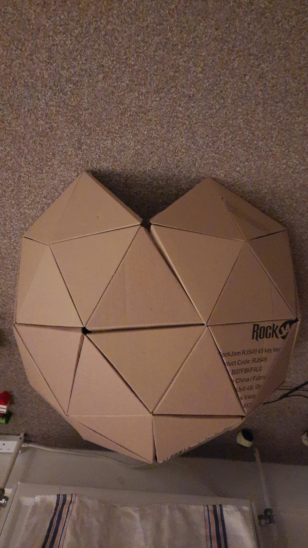 Cardboard Geodesic Dome : 7 Steps (with Pictures) - Instructables