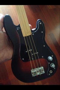 Build a Miniature 70s Fender Bass Guitar : 20 Steps (with Pictures ...