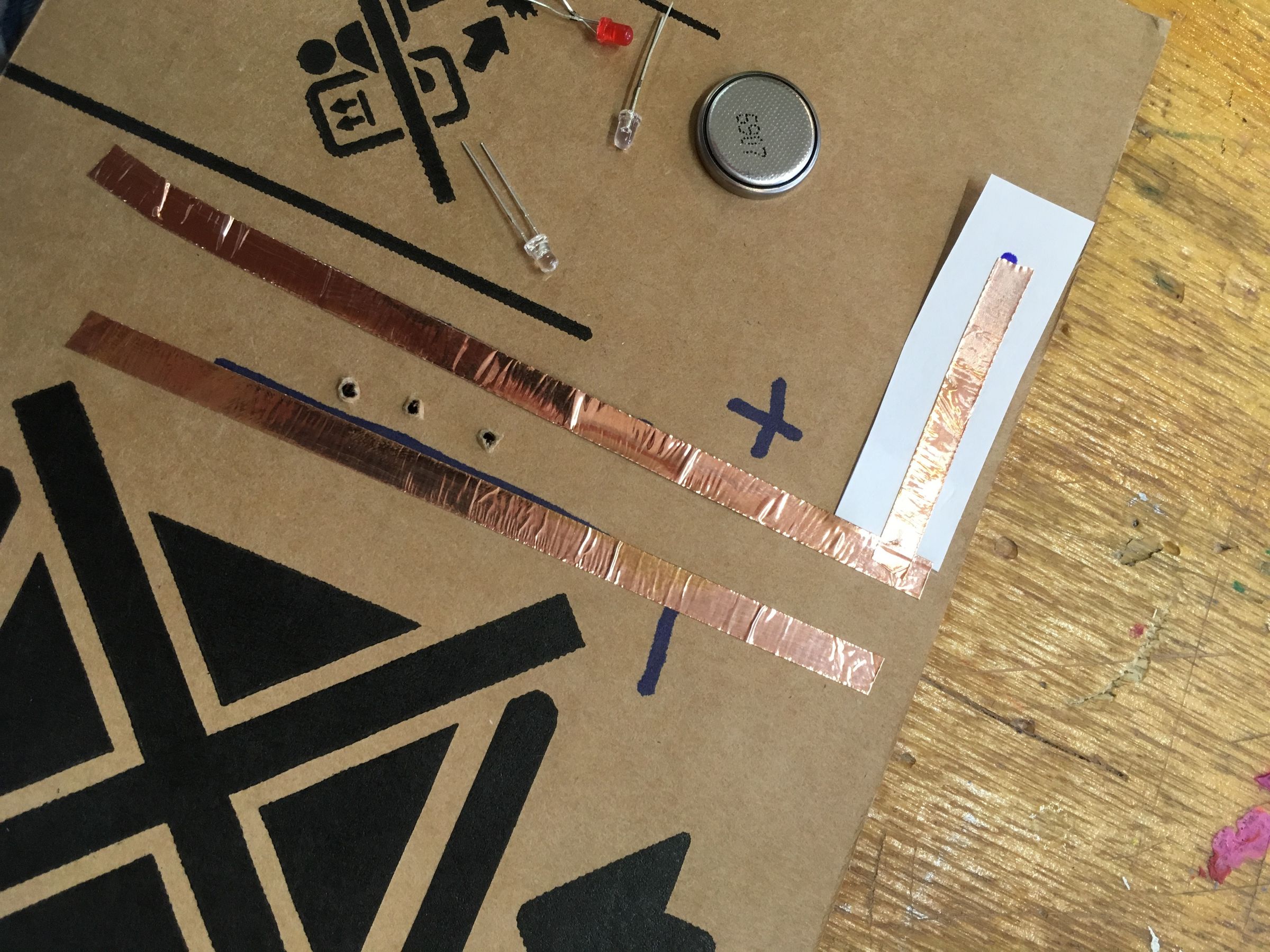 LED Art With Paper Circuits (Lesson Plan) : 7 Steps (with Pictures ...