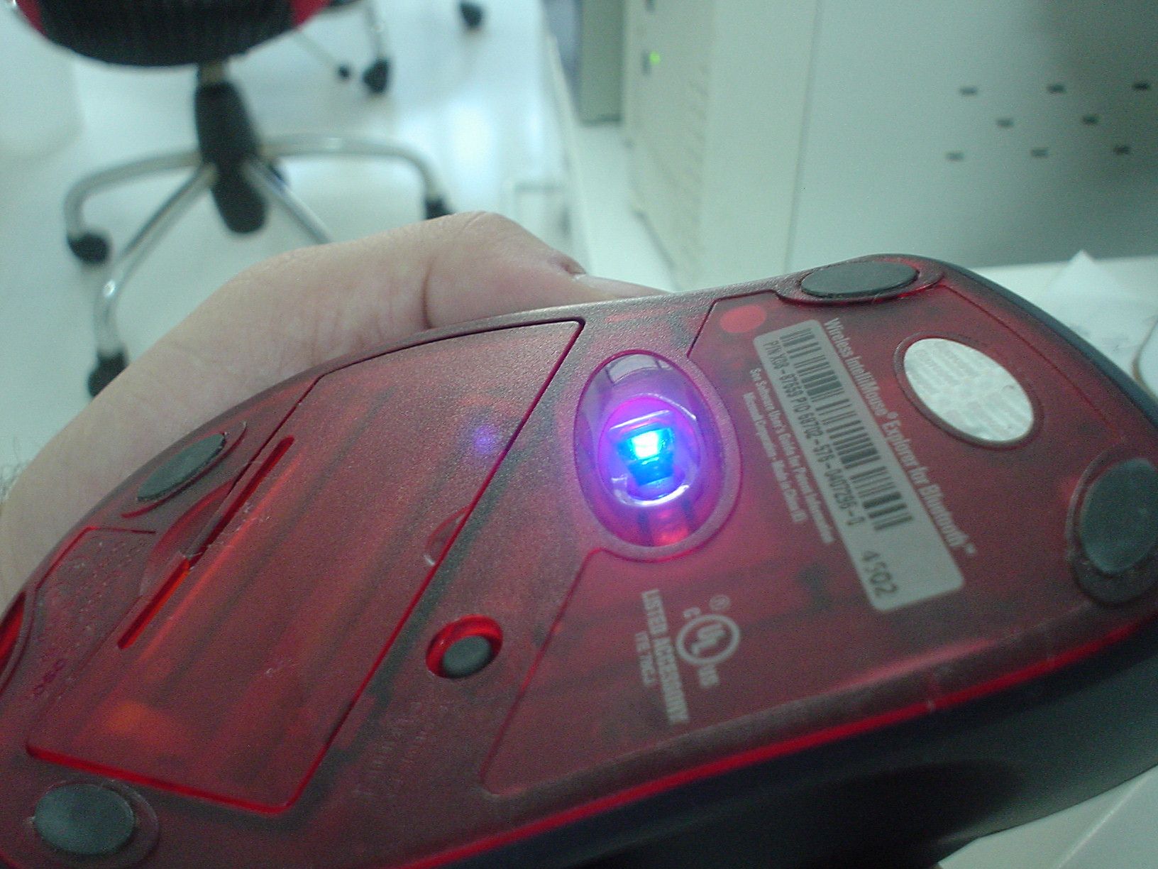 The Blue Laser Bluetooth Mouse : 4 Steps - Instructables