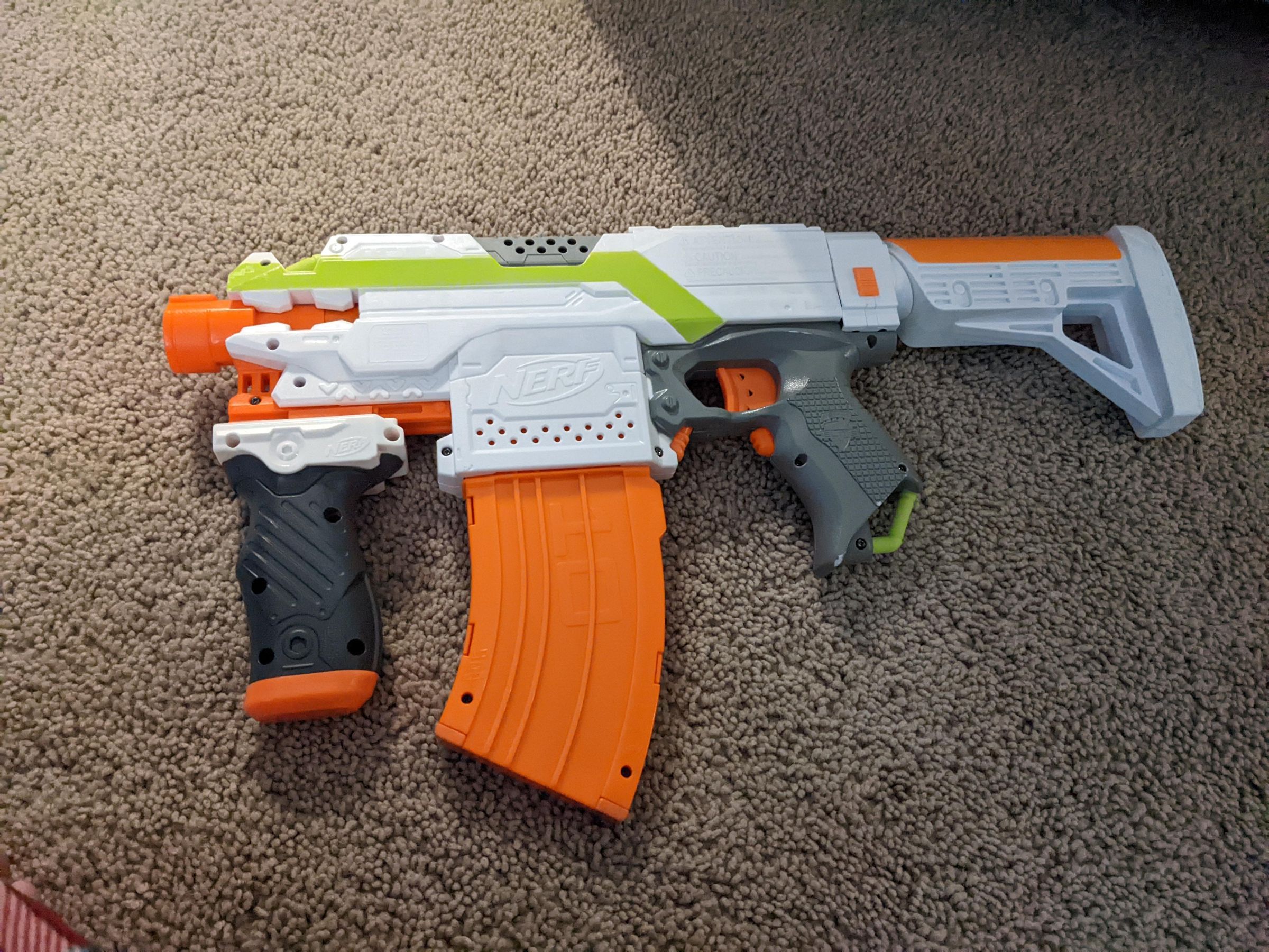 How to Make a Nerf Stryfe Assault Rifle (No Modding) - Instructables