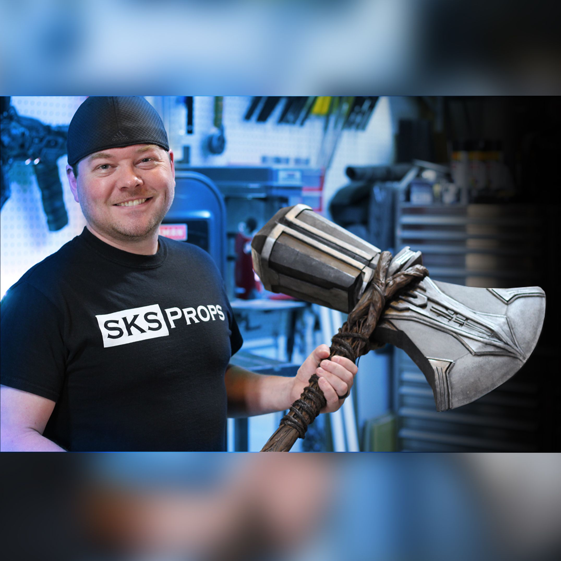 Thor's Stormbreaker Foam Cosplay Weapon - SKS Props : 11 Steps (with ...