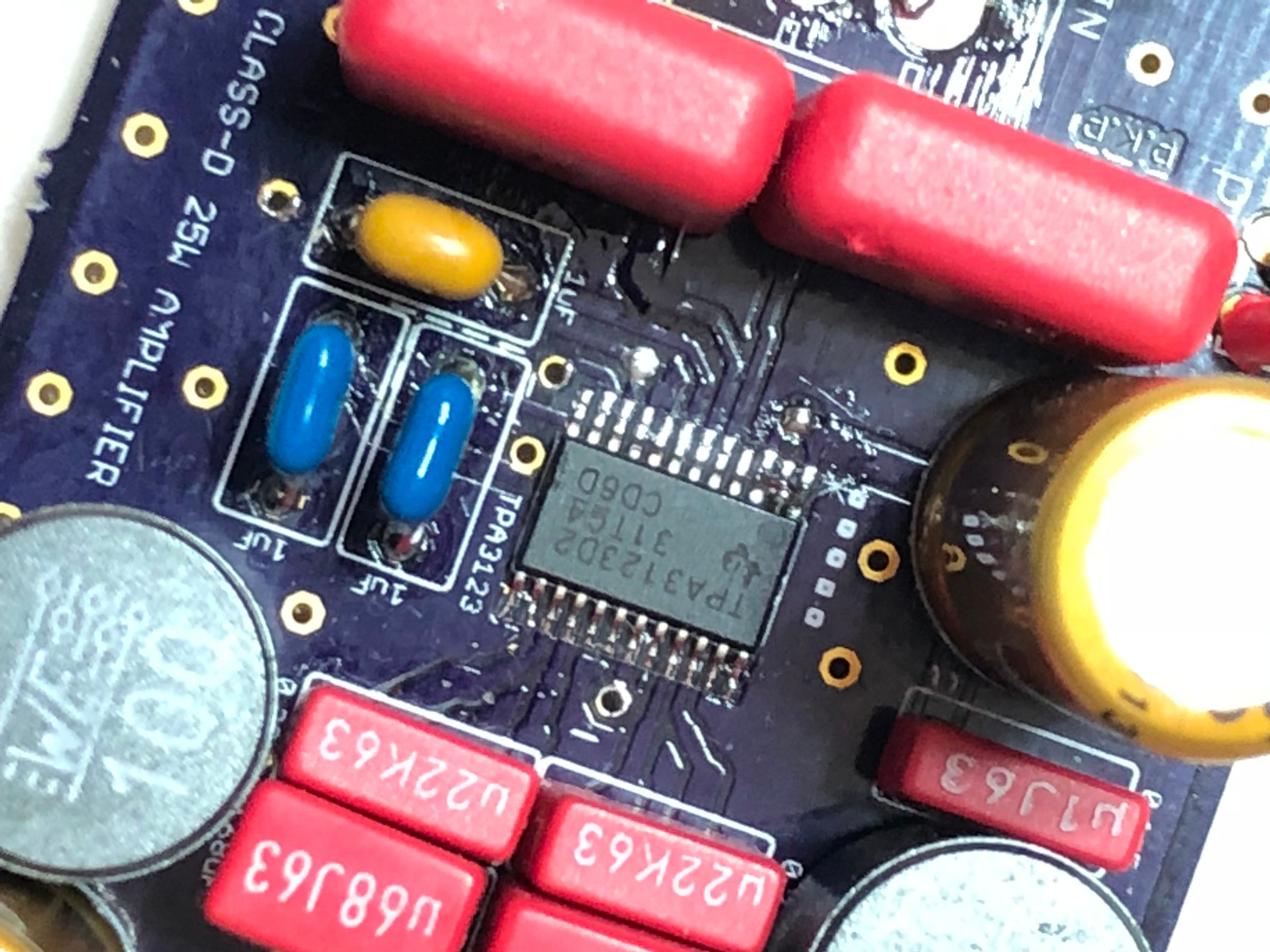 Portable Stereo Class-D Audio Power Amplifier : 7 Steps (with Pictures ...