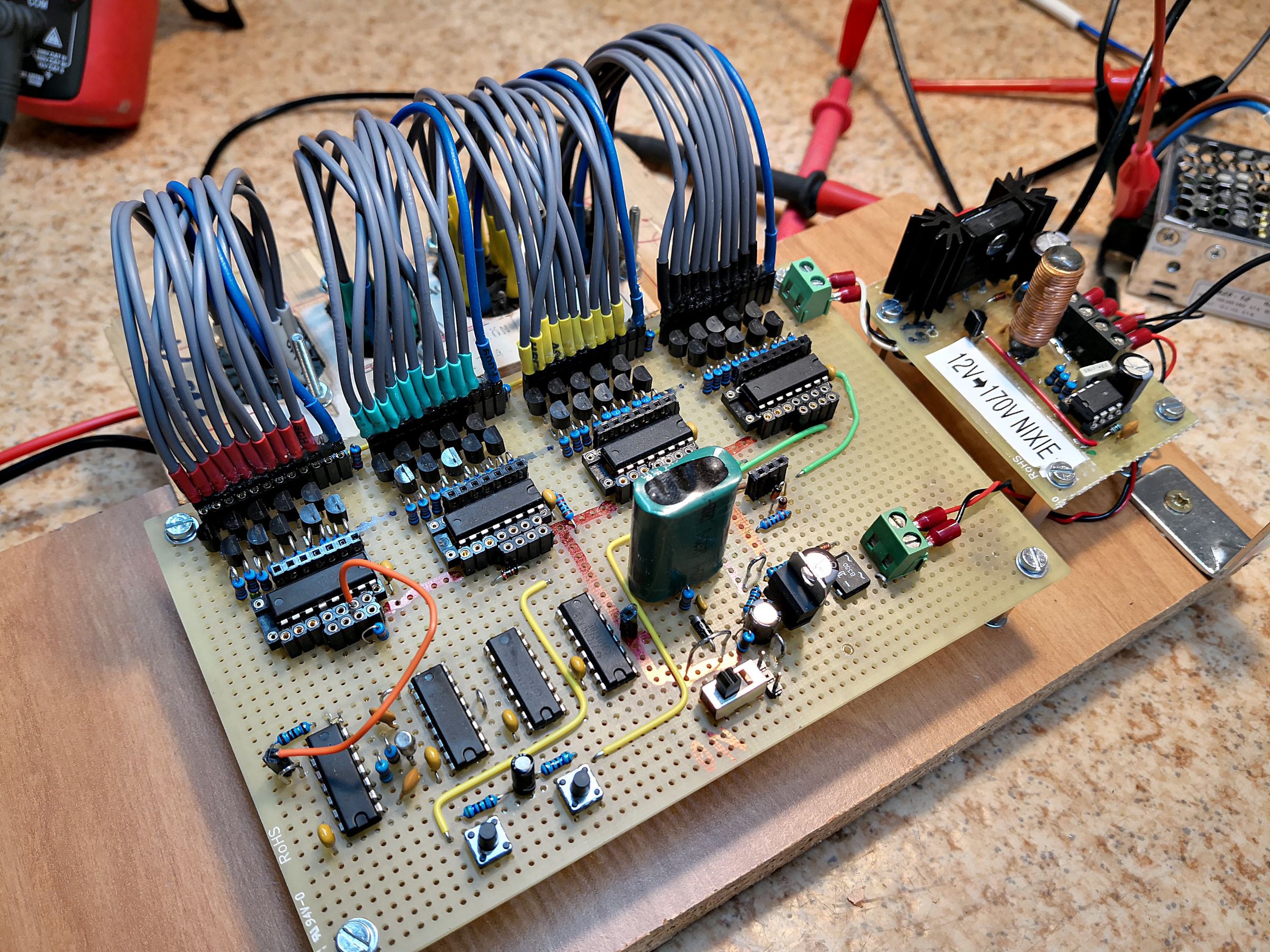 Nixie Clock / Display / Full Build : 9 Steps (with Pictures ...