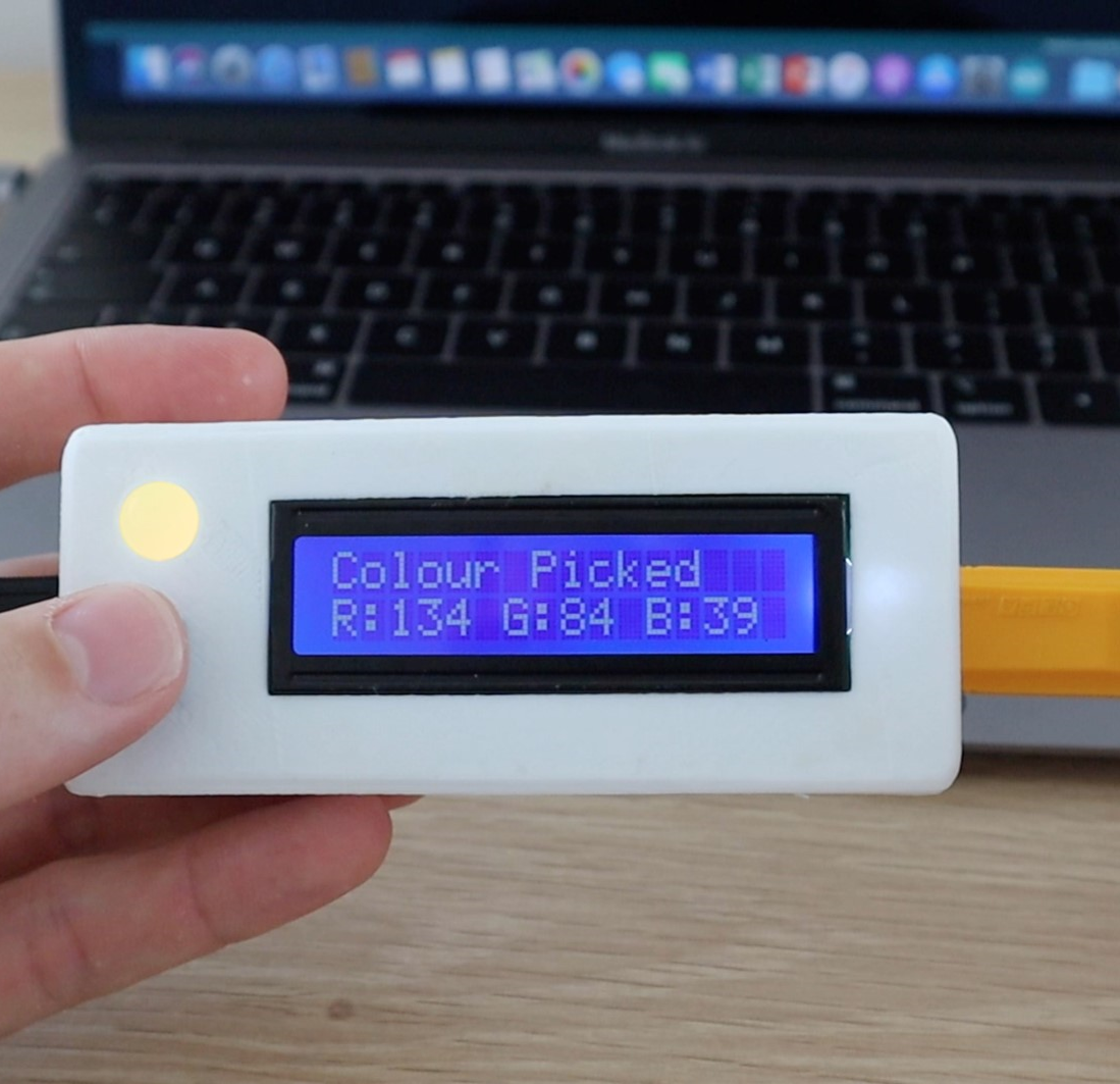 Arduino RGB Color Picker – Pick Colors From Real Life Objects : 7 Steps ...