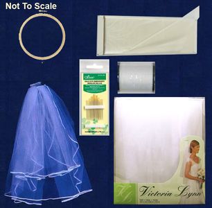 Embroider Your Own Veil : 6 Steps (with Pictures) - Instructables