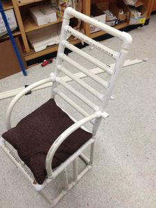 PVC Chair : 9 Steps - Instructables